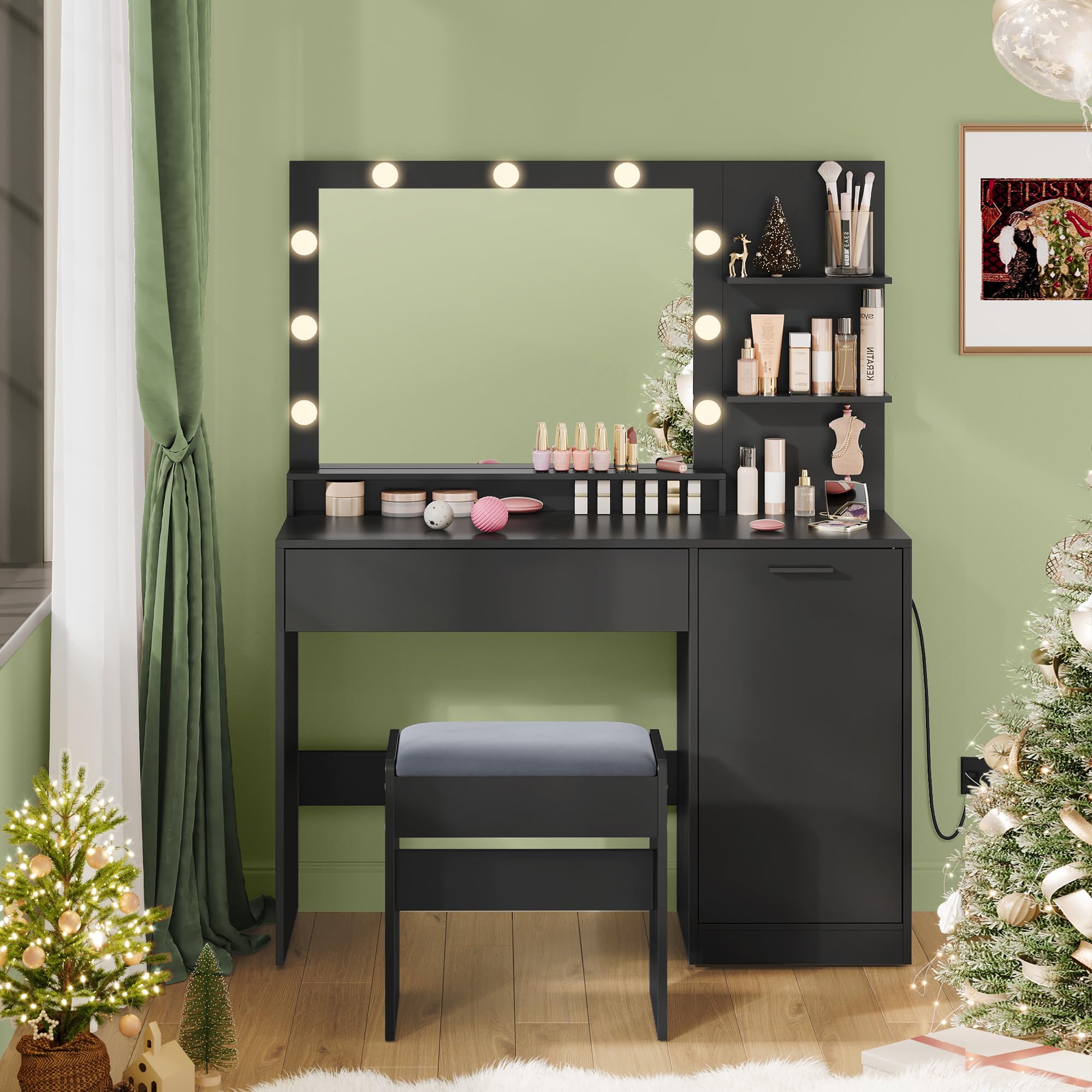 Snapklik.com : VASAGLE Vanity Desk