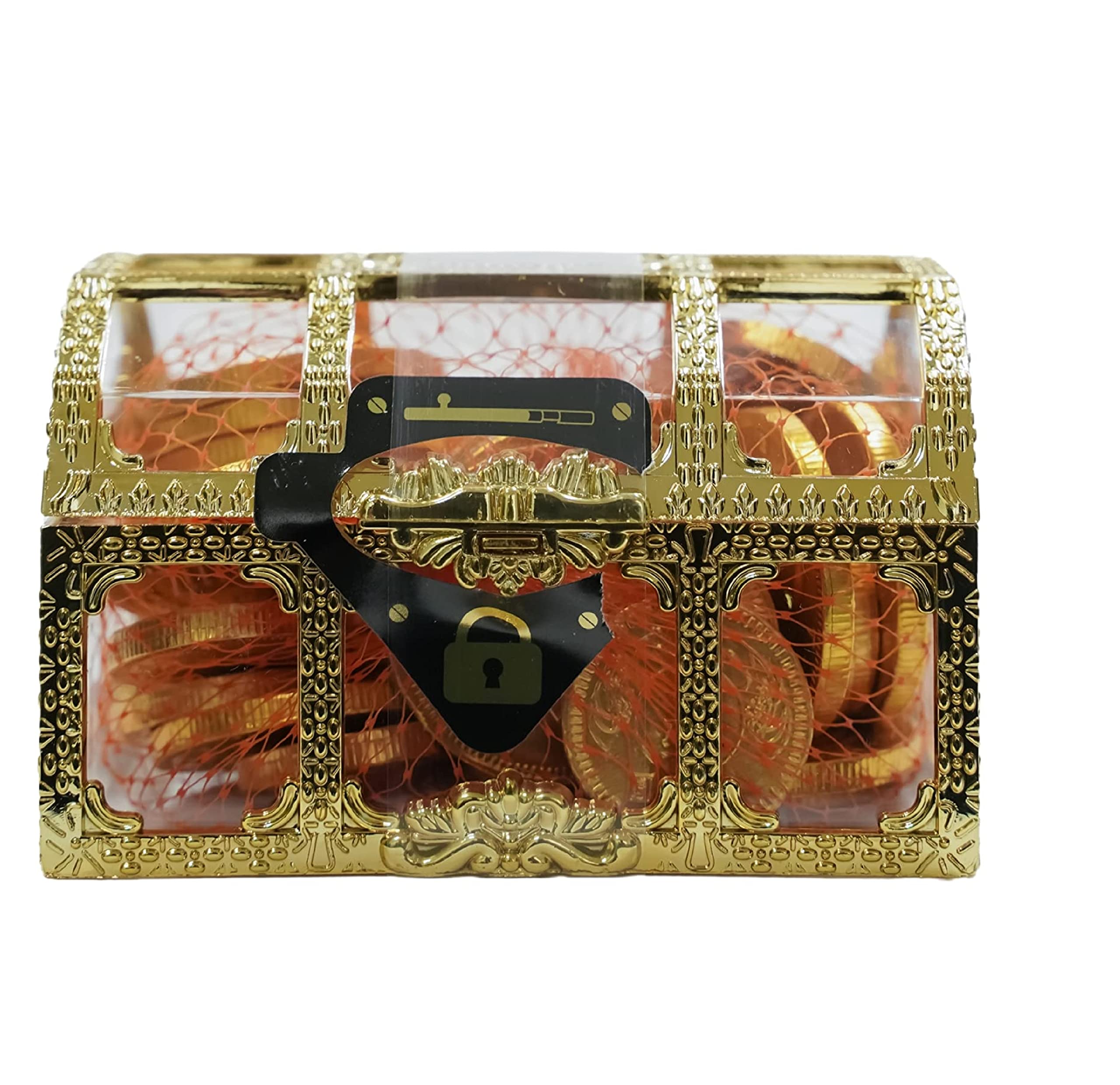 Chocolate Coins Treasure Chest Party Bags 260 Milk Chocolate Gold Coins ...