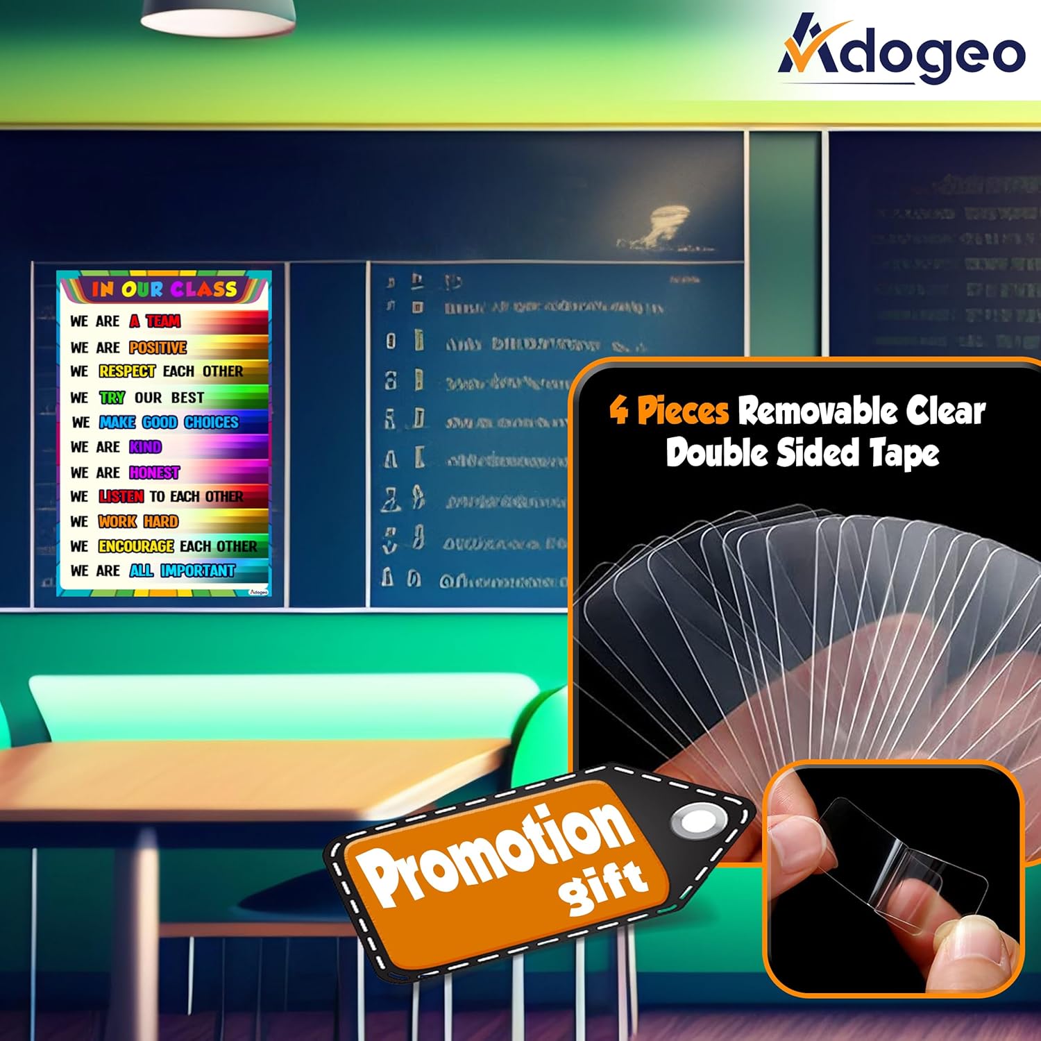 ADOGEO Classroom Rules Posters - In our class poster Australia | Ubuy