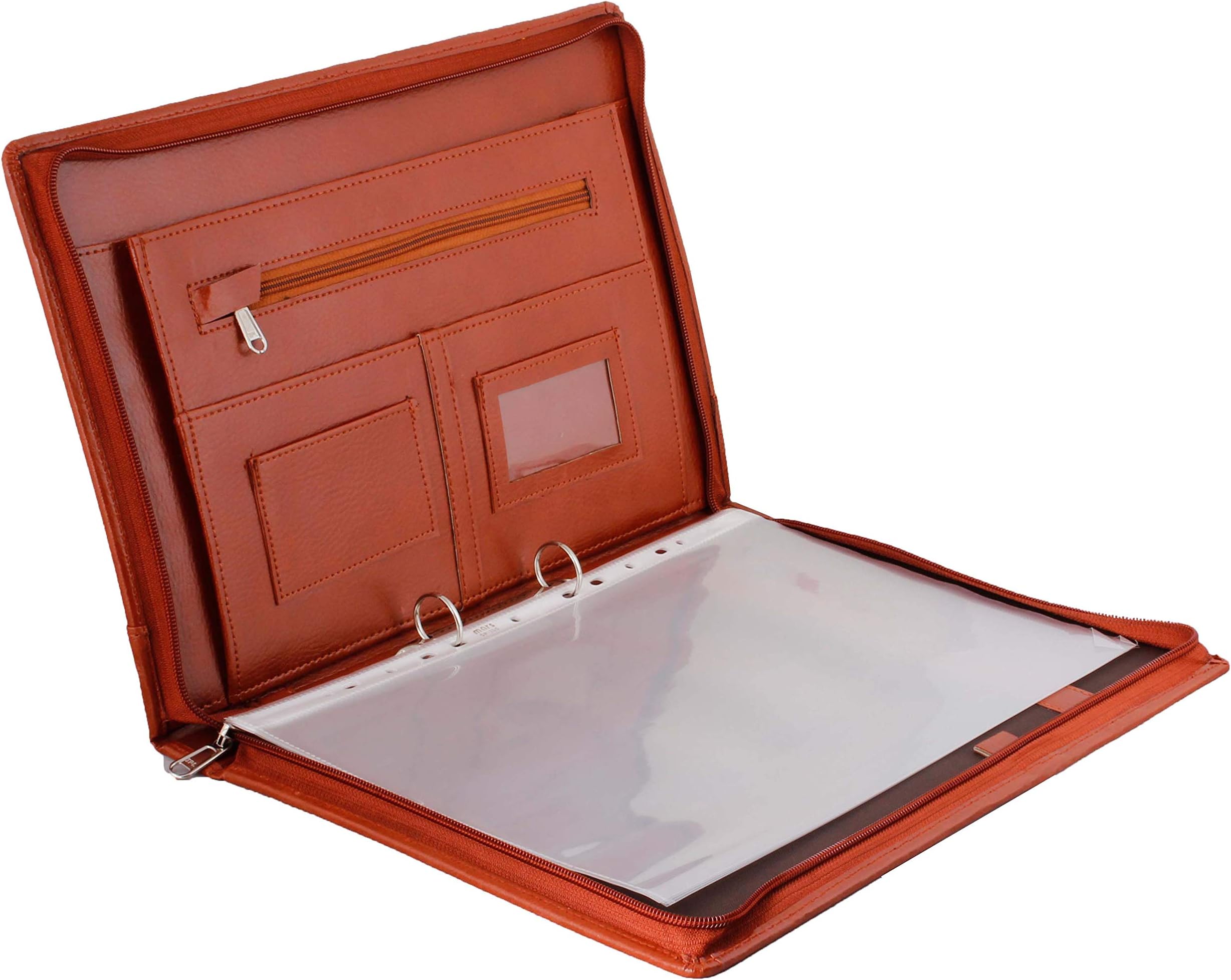ZesTale Professional Leatherette Material 2 Ring File Folders ...