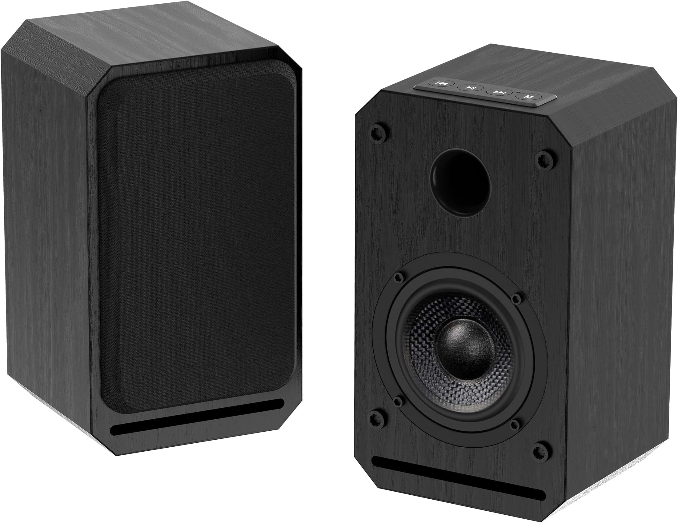 LONPOO Casse PC Gaming, 30W Casse Aacustiche Hifi, 3 Pollici Casse ...