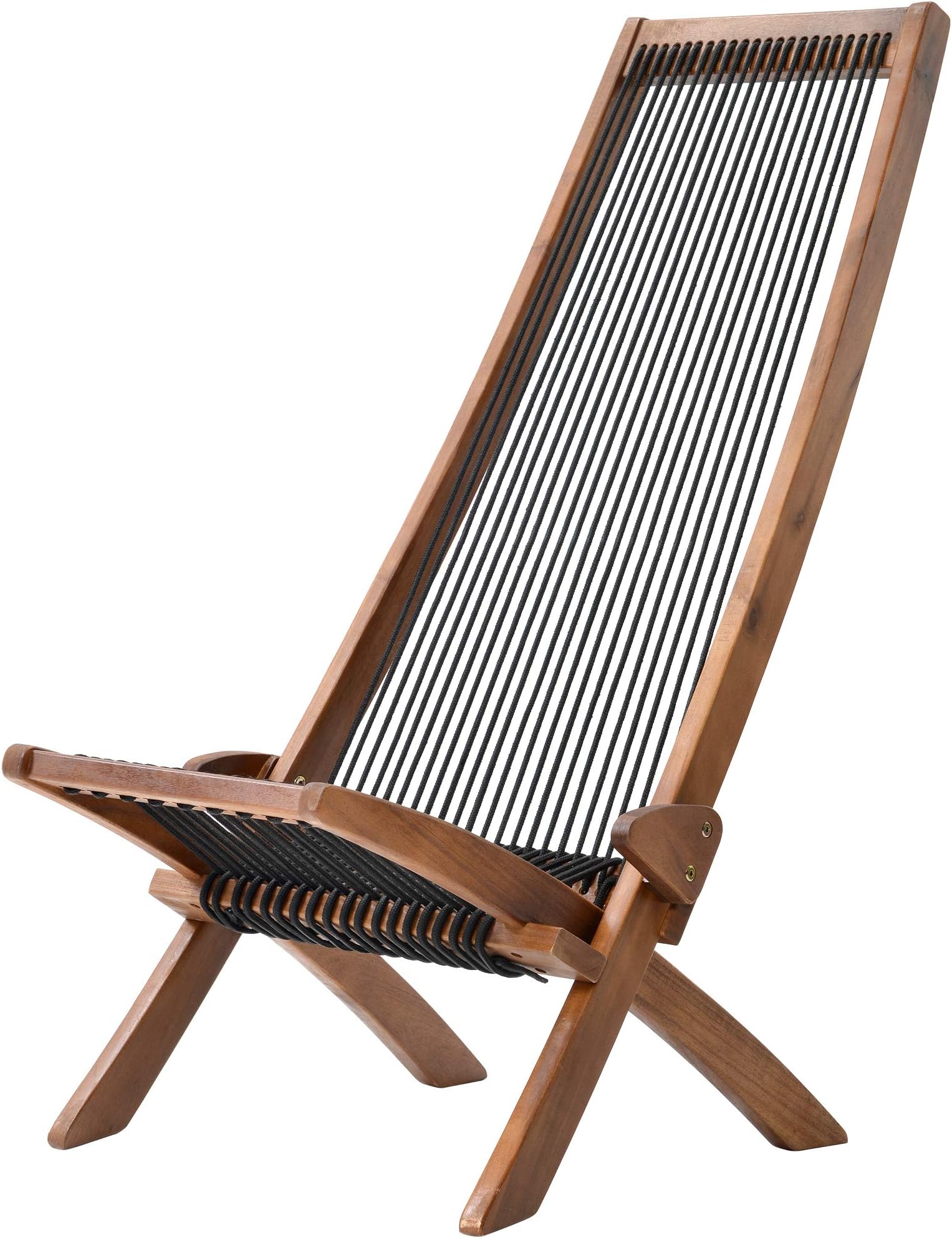Amazon.com: Knocbel Outdoor Folding Chair, Low Profile Patio Lounge ...
