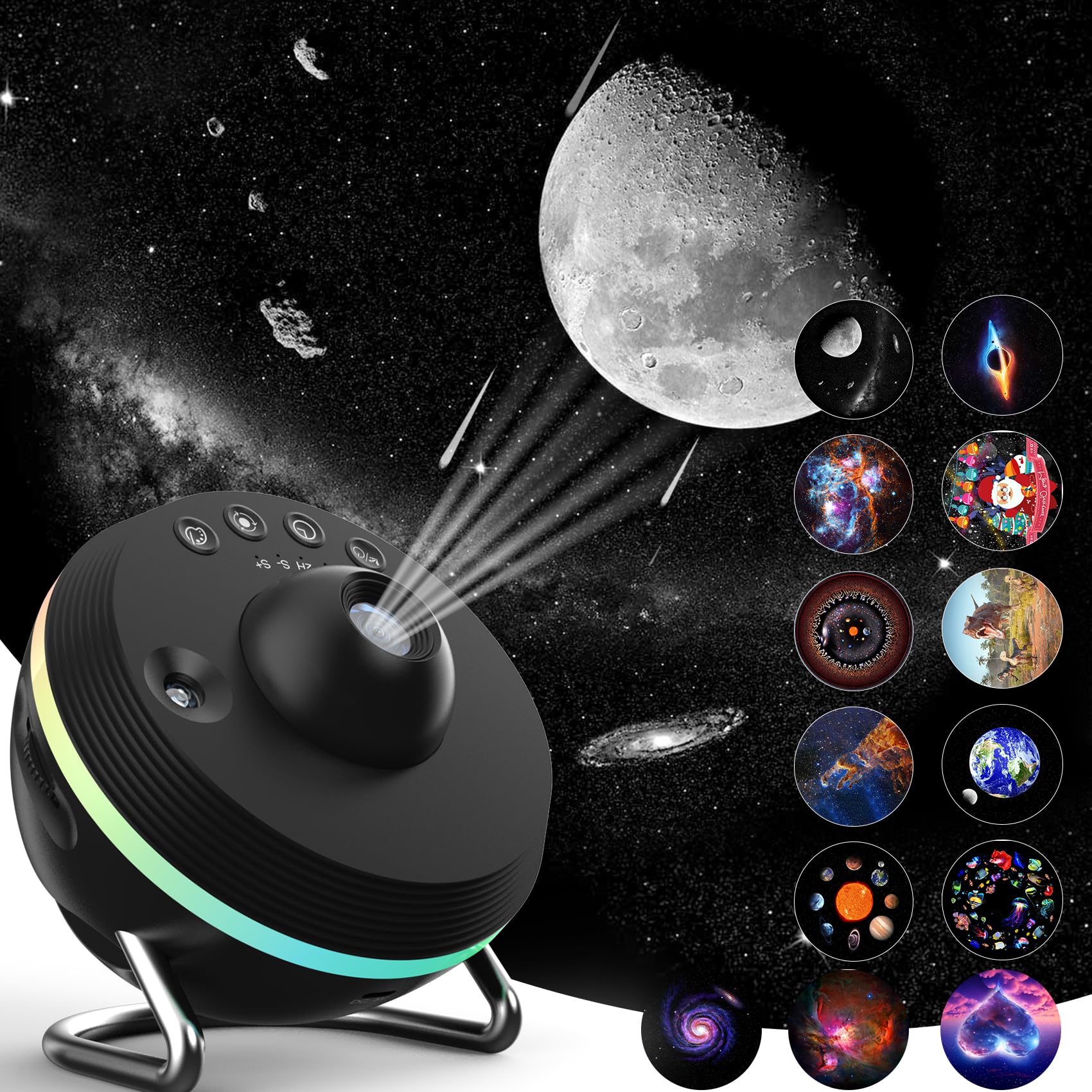 Star Projector,Galaxy Projector for Bedroom,HD Image Large Projection ...