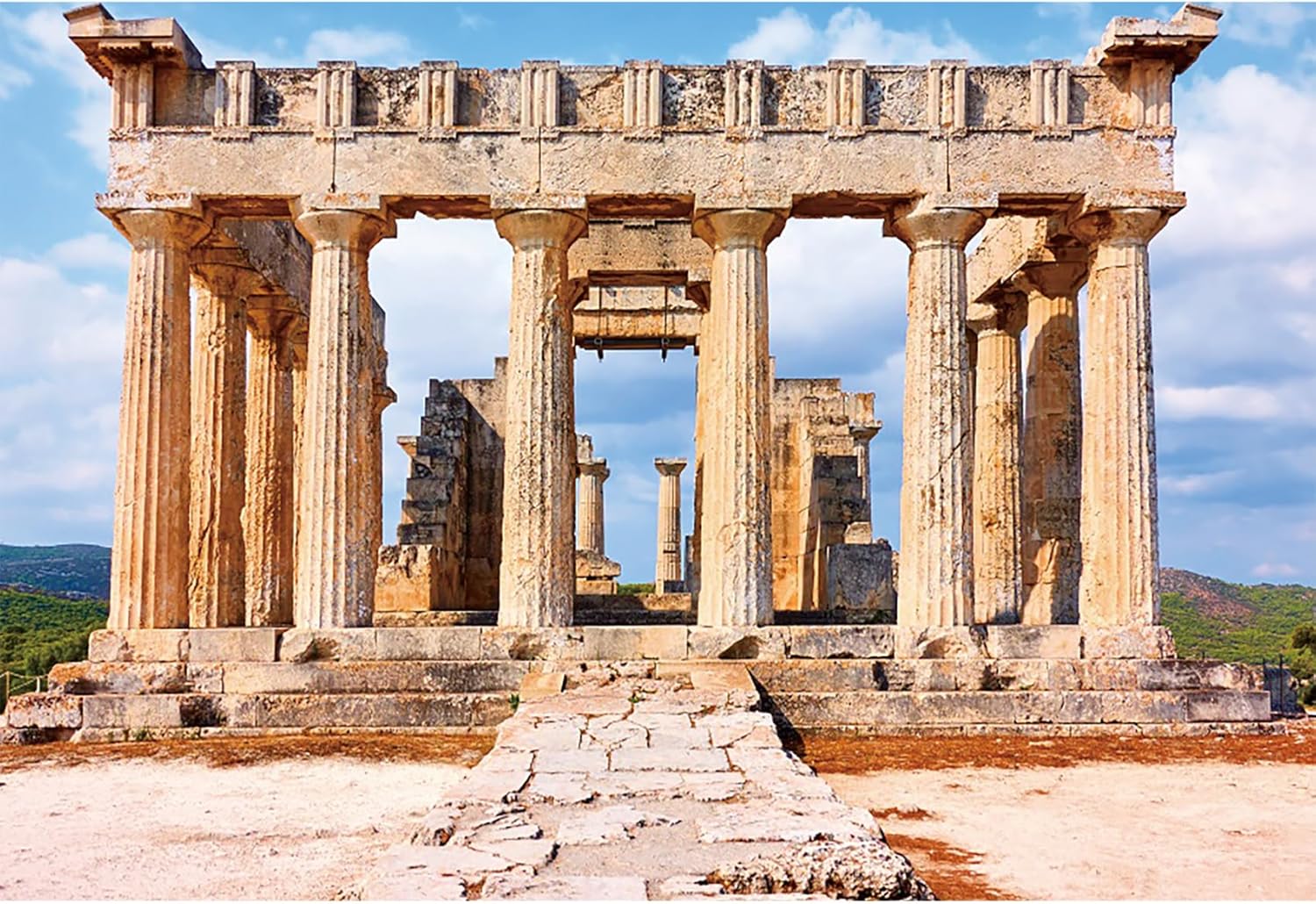 Amazon.com : Baocicco 10x8ft Parthenon Temple Greek Ruins Photography ...