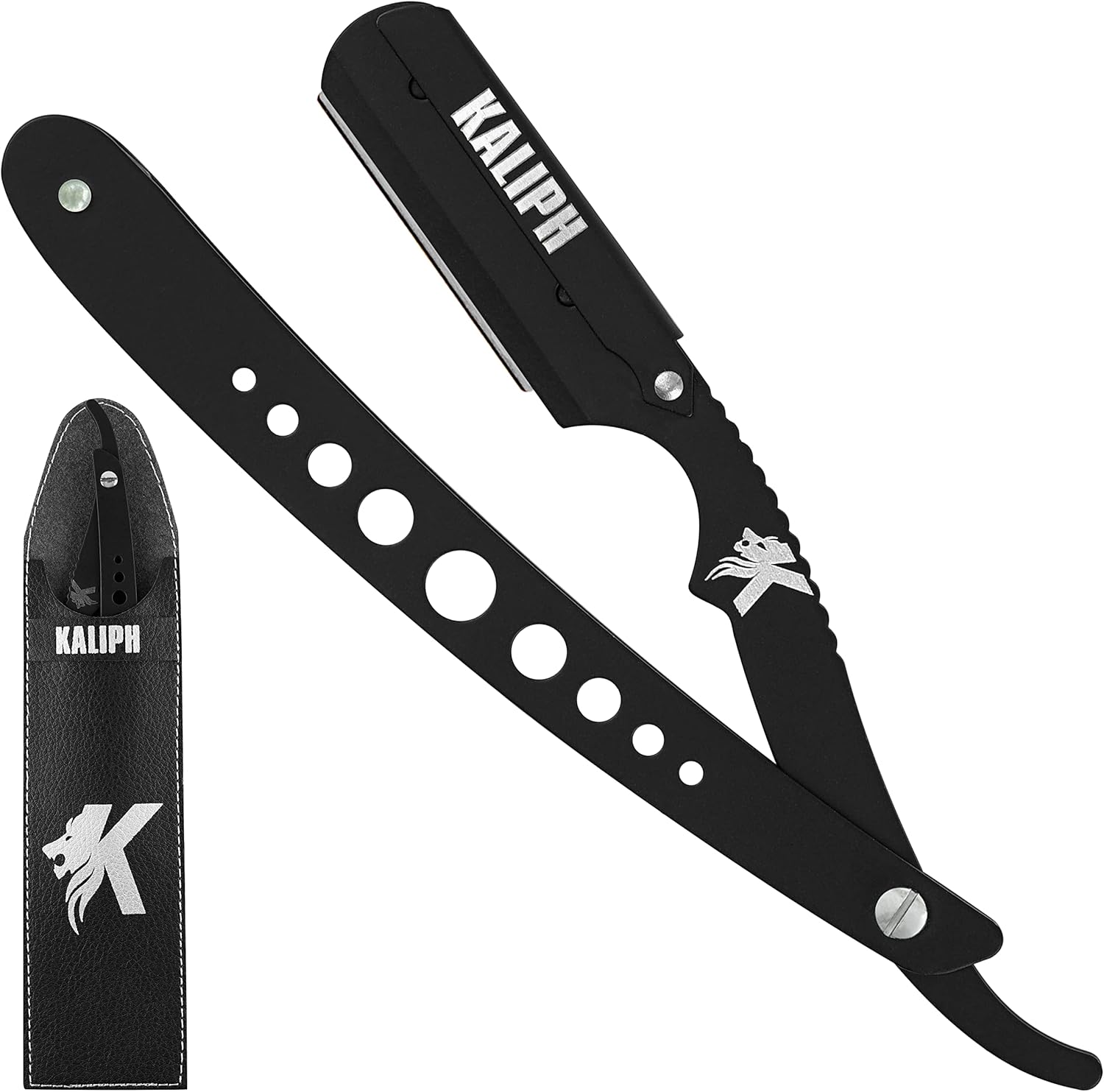 Kaliph Professional Cut Throat Razors for Men - Barber Grade Single ...