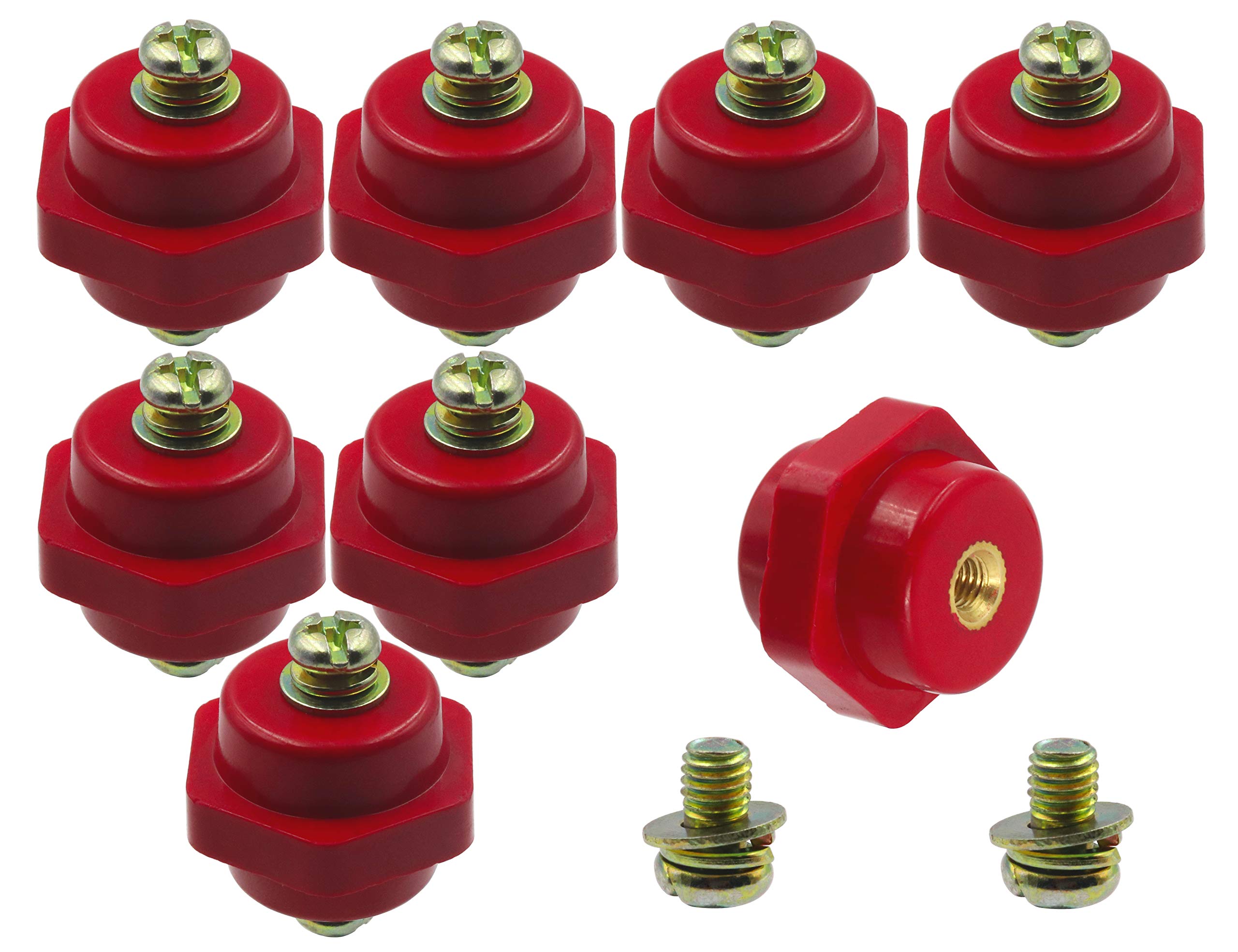 Lby 8pcs Busbar Insulator Sm 20 Polyester Standoff Insulators Screw ...