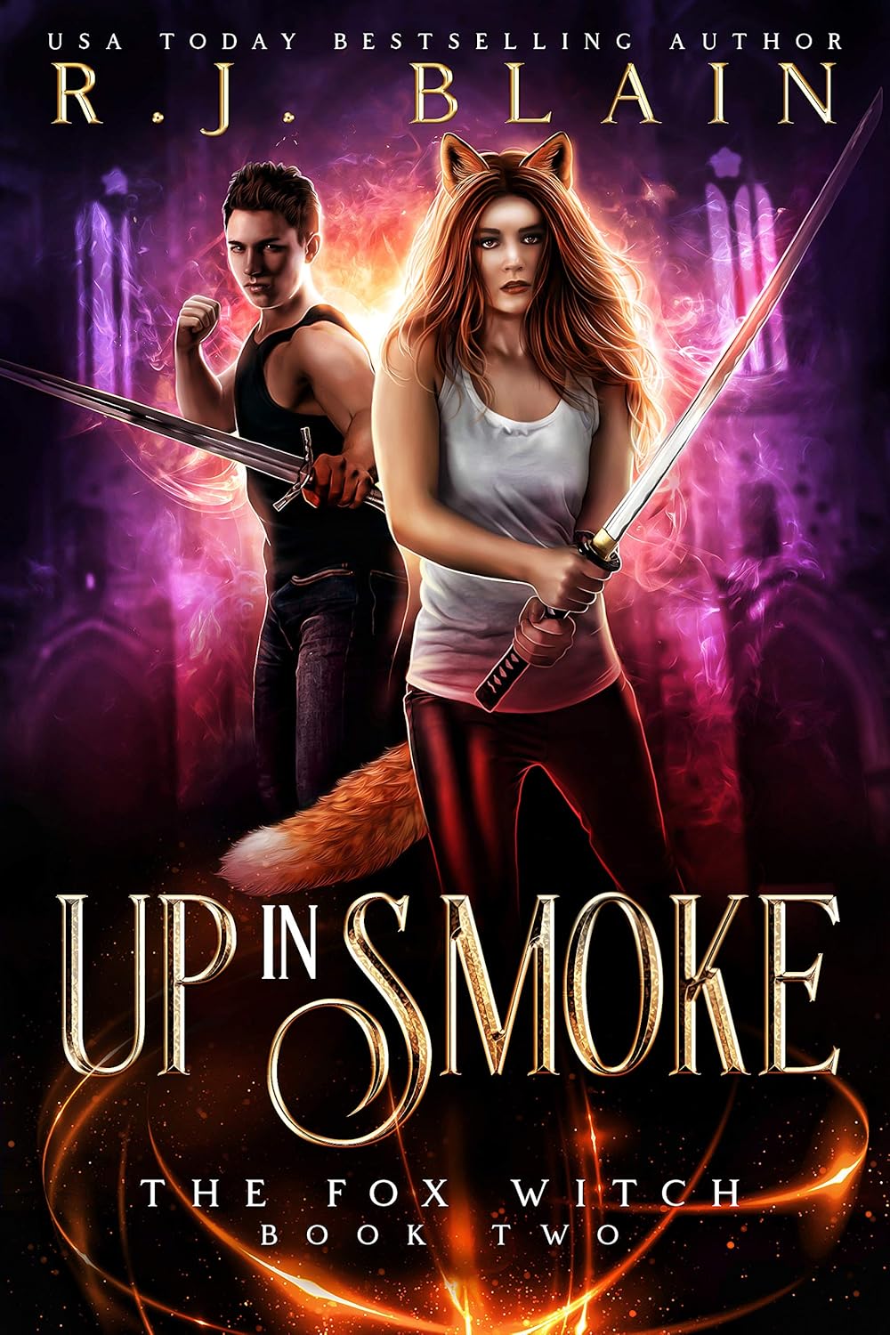 Amazon.com: Up in Smoke (The Fox Witch Book 2) eBook : Blain, R.J ...