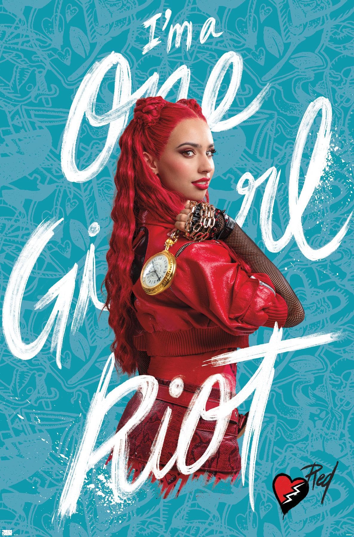 Amazon.com: Trends International Disney Descendants: The Rise of Red ...