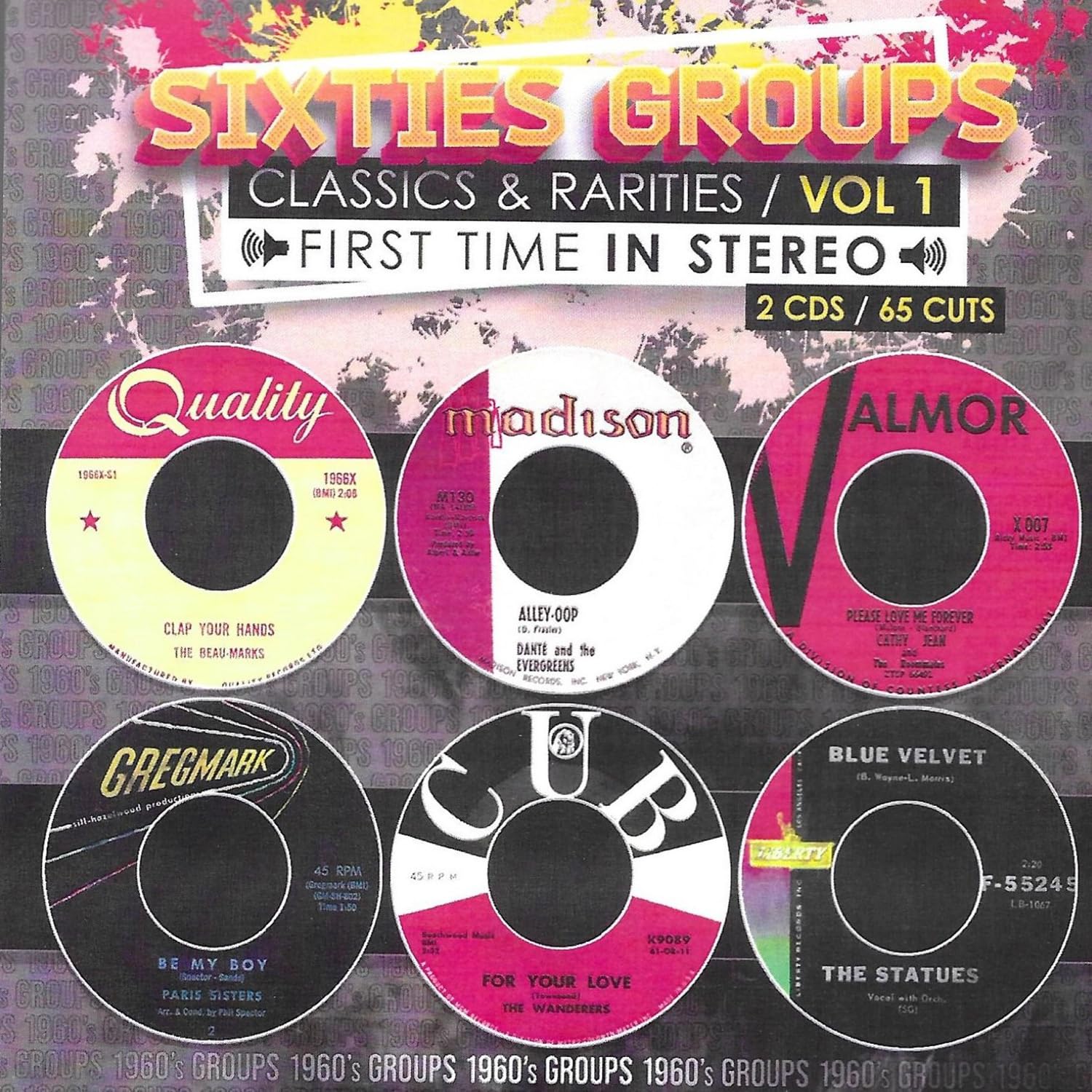 Various Artists - Sixties Groups Classics & Rarities First Time In ...