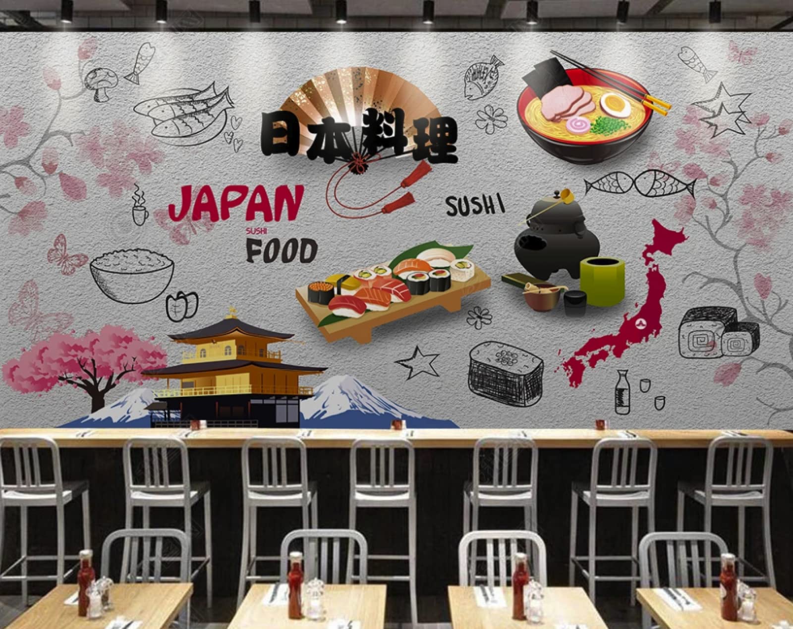 Sushi Restaurant Background