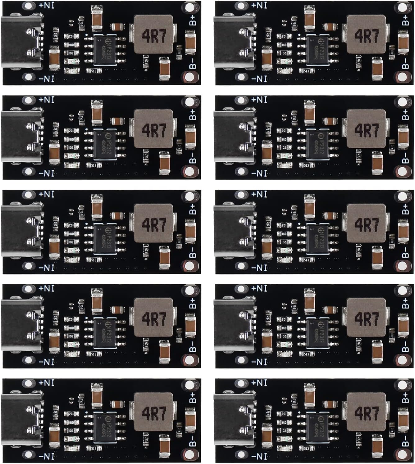 Amazon.com : AITIAO 10pcs Type C USB 5V 3A Lithium Battery Charging ...