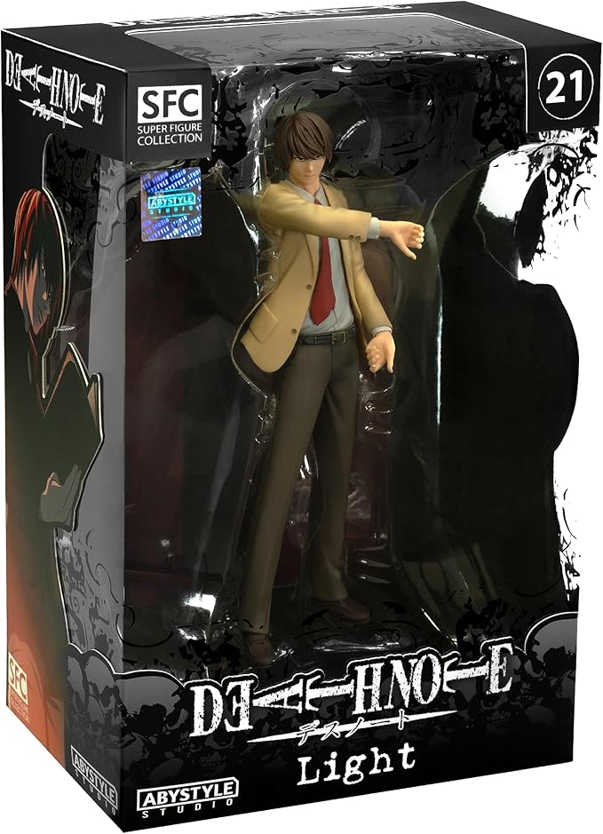 Amazon.com: ABYSTYLE Studio Death Note Light SFC Collectible PVC Figure ...