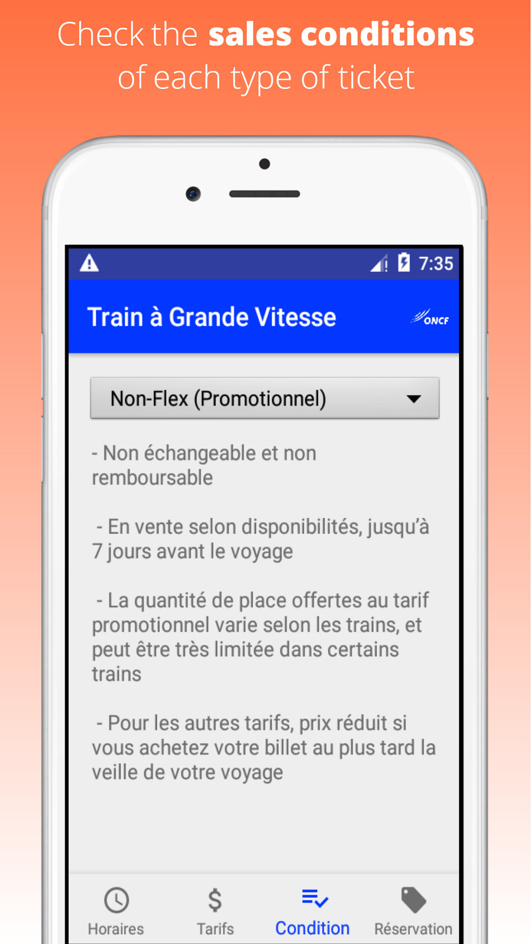 ONCF: TGV Morocco (schedules, prices, online booking...) - App on ...