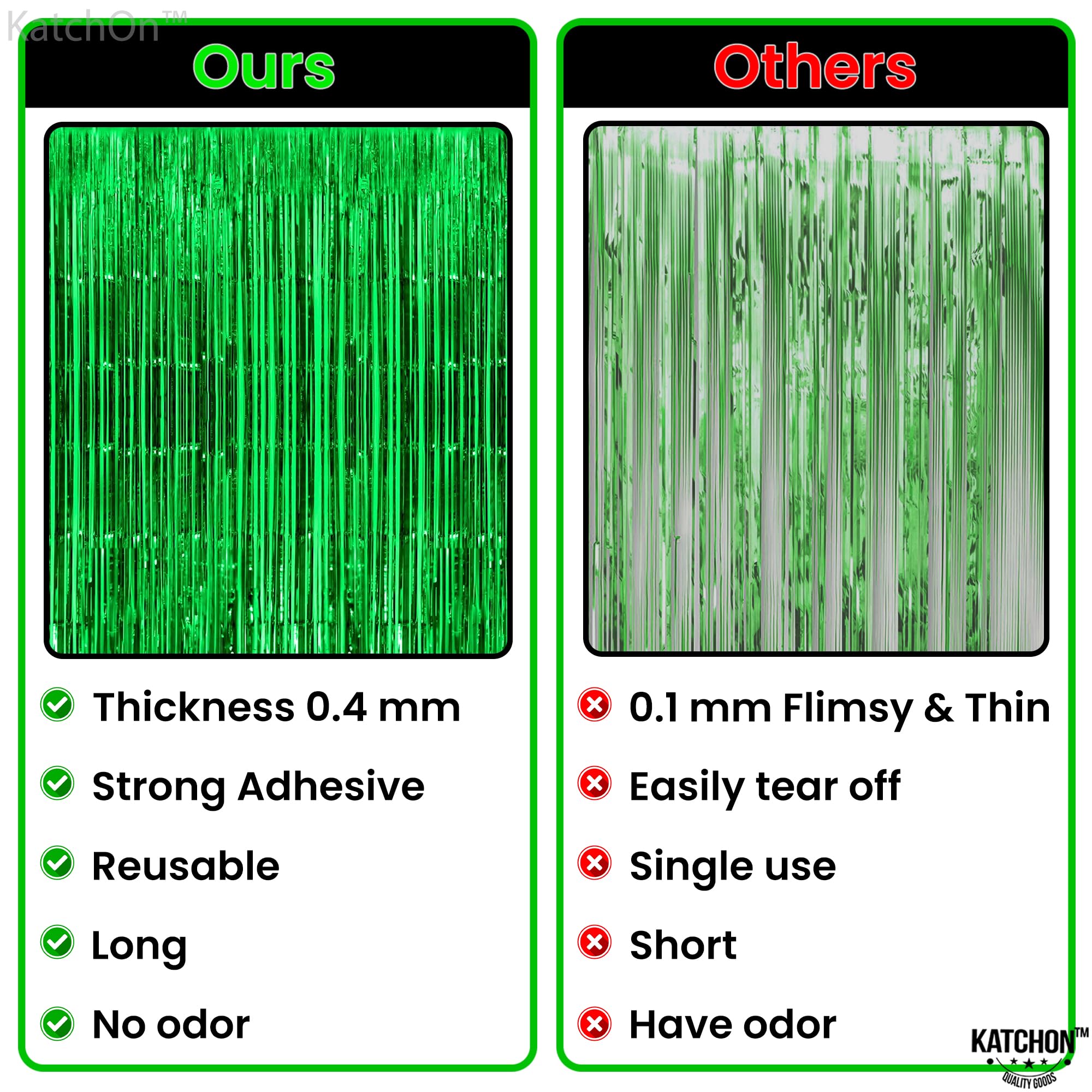 Snapklik.com : XtraLarge Green Streamers Party Decorations - 32x8 Feet ...