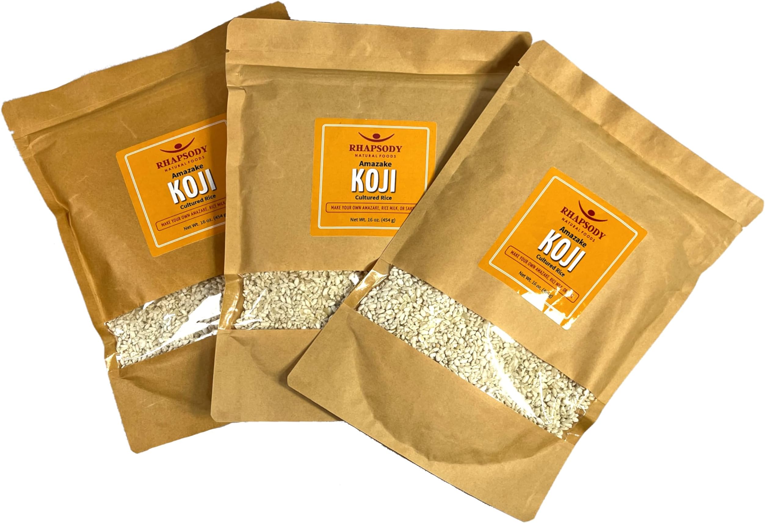 Amazon.com : RHAPSODY ORGANIC KOJI - Made in Vermont, USA - Amazake ...