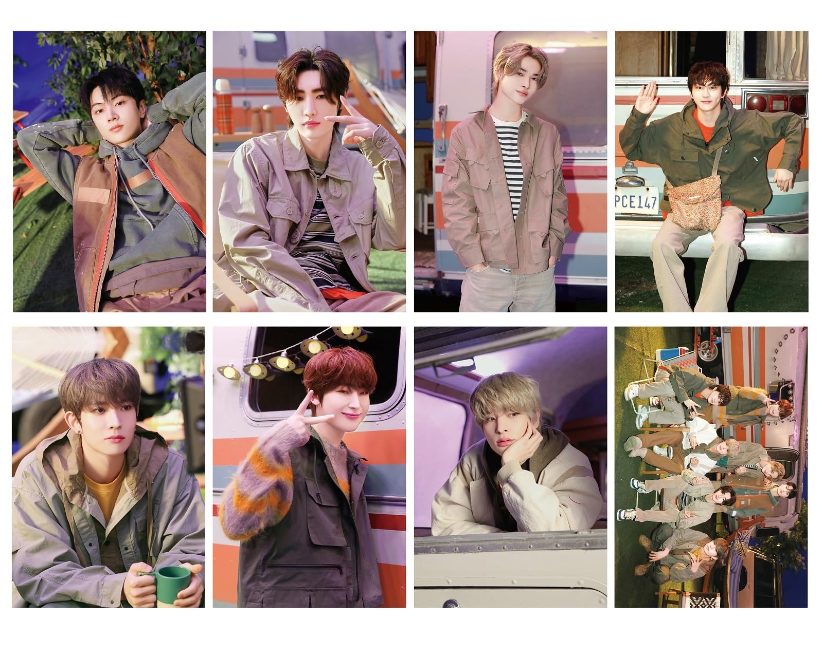 Amazon.com: 8PCS Poster HD Printing Posters Photo wall Decorative ...