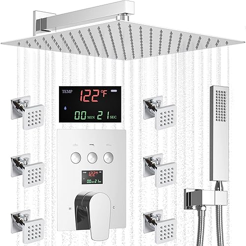 Enbright Microfiber 3-pc. Power-Reclining Sectional w/ Pop-Up Sleeper ...