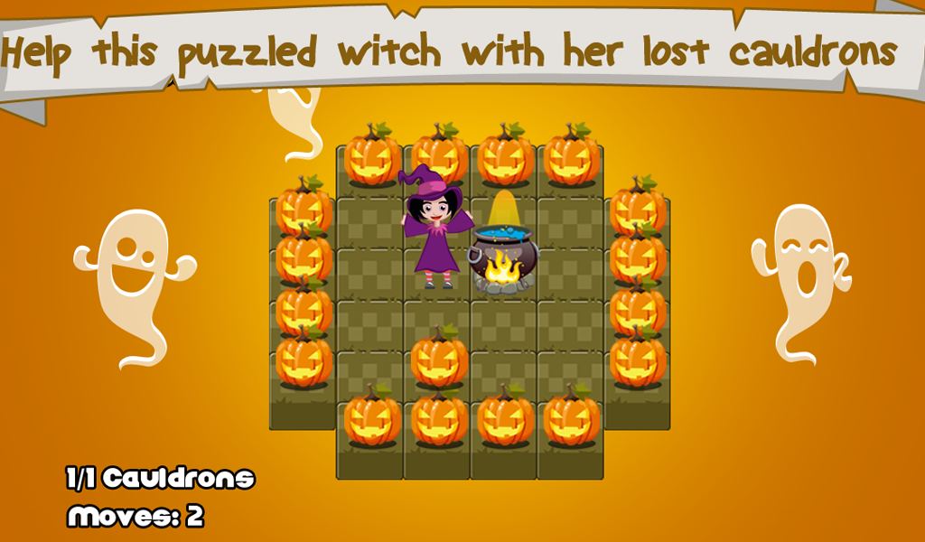 The Lost Cauldrons and The Puzzled Witch - A Halloween Brain Challenge ...