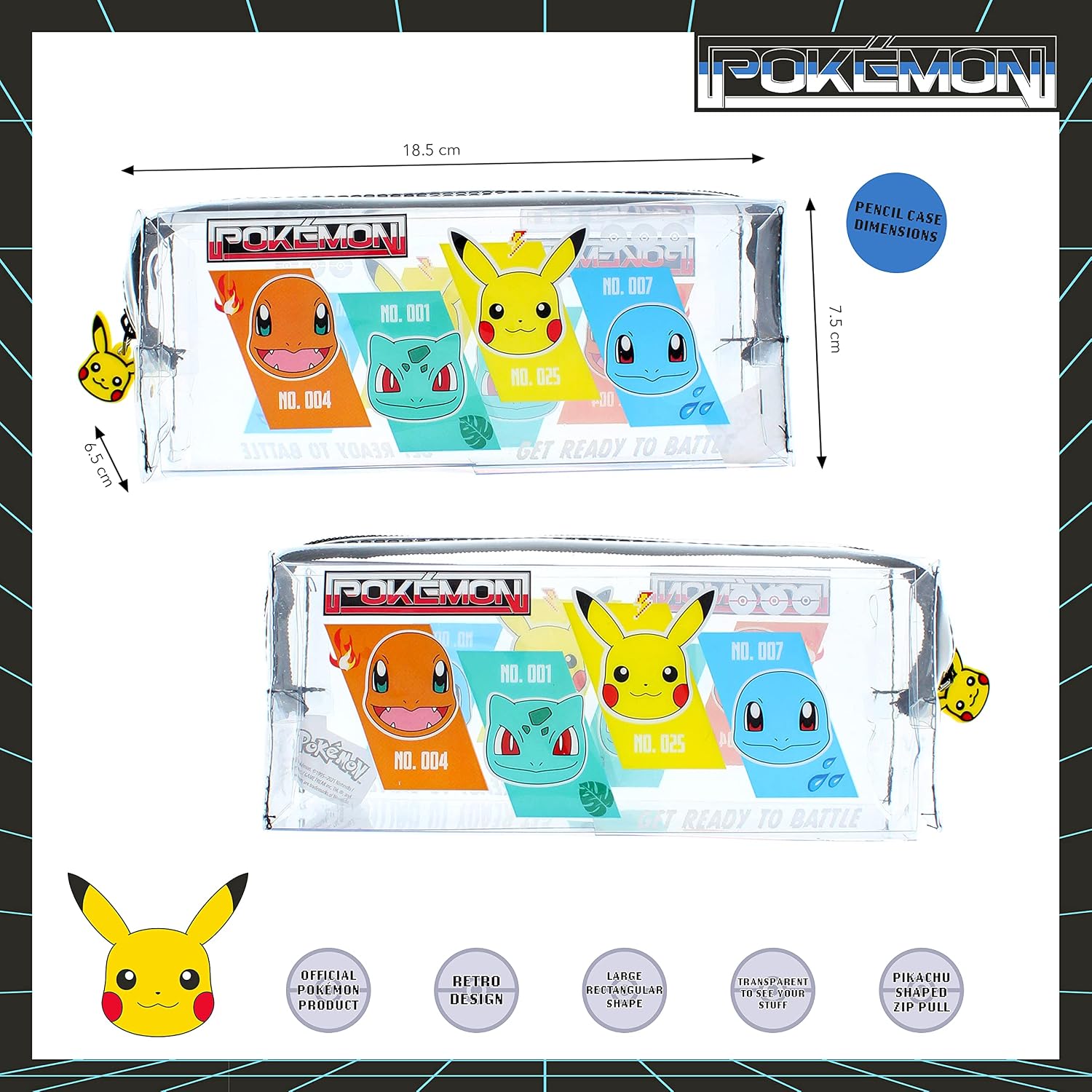 Pokemon Pencil Case | School Bag| Pen Holder | Stationary Supplies ...