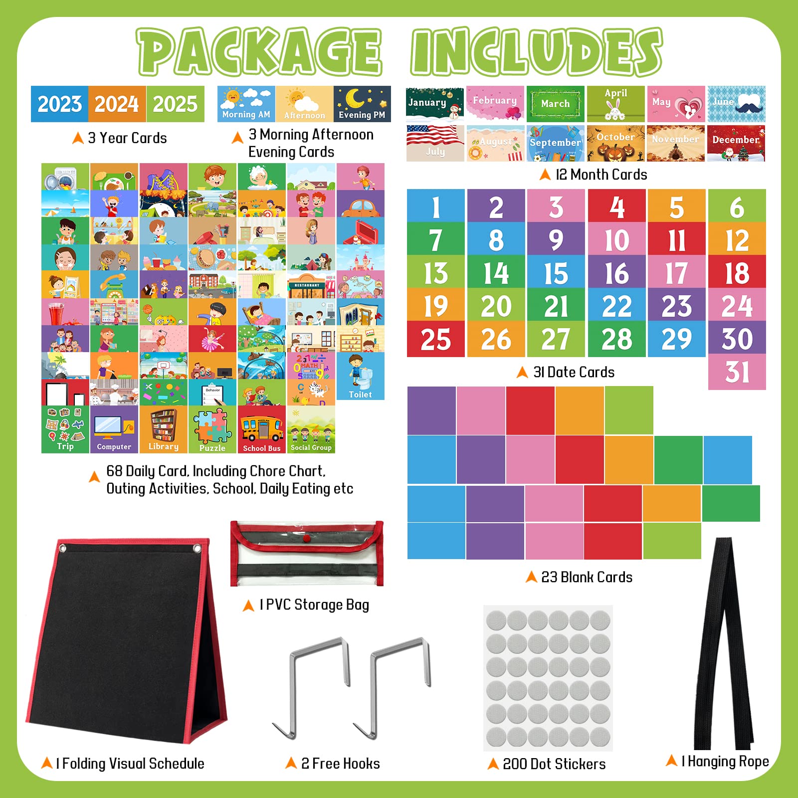 Snapklik.com : Visual Schedule For Kids Chore Chart