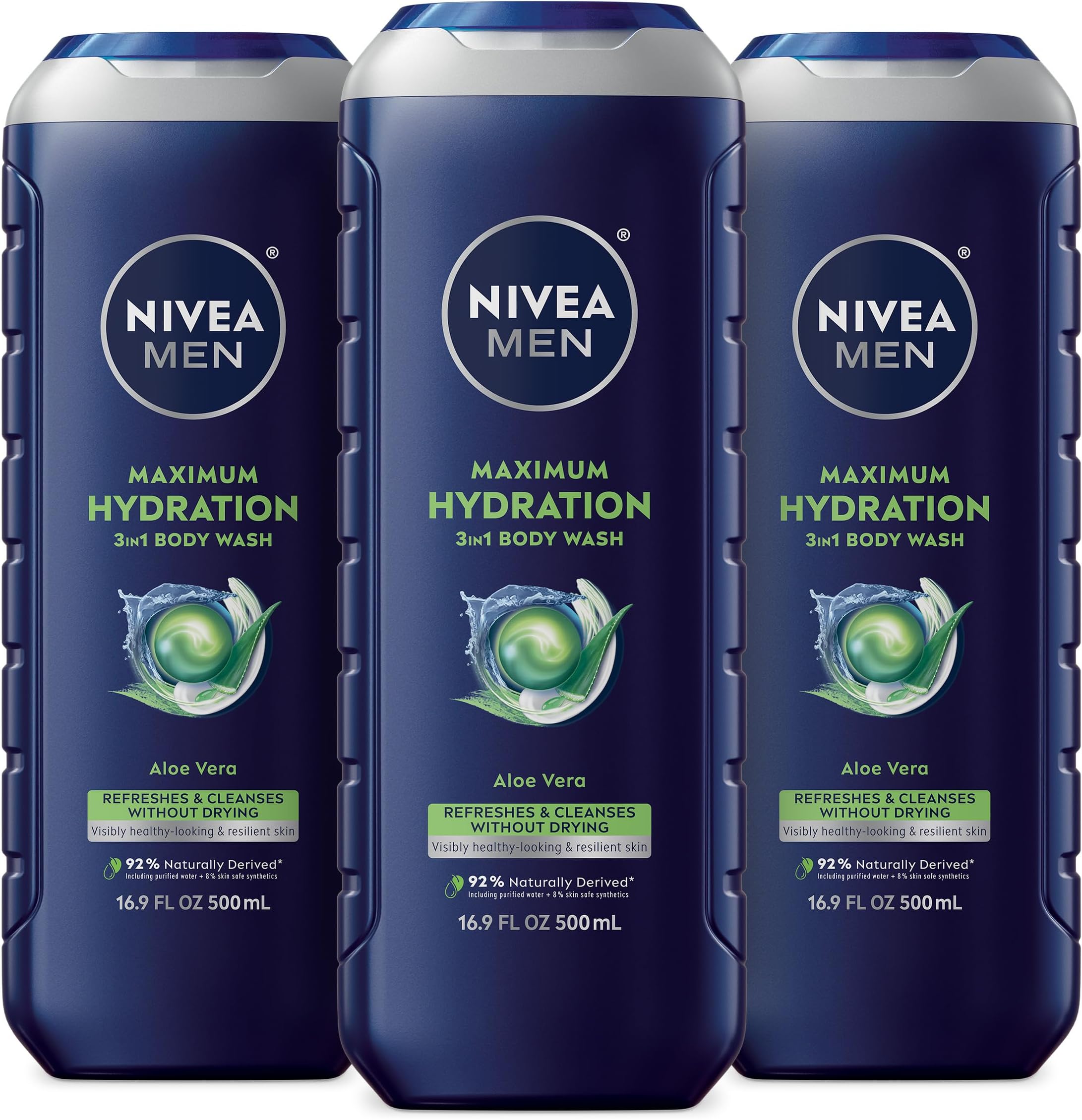 Amazon.com: NIVEA MEN Maximum Hydration Moisturizing Face Wash with ...