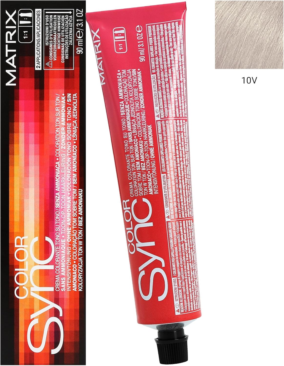 MATRIX COLOR SYNC 10V 90ML : Amazon.co.uk: Beauty