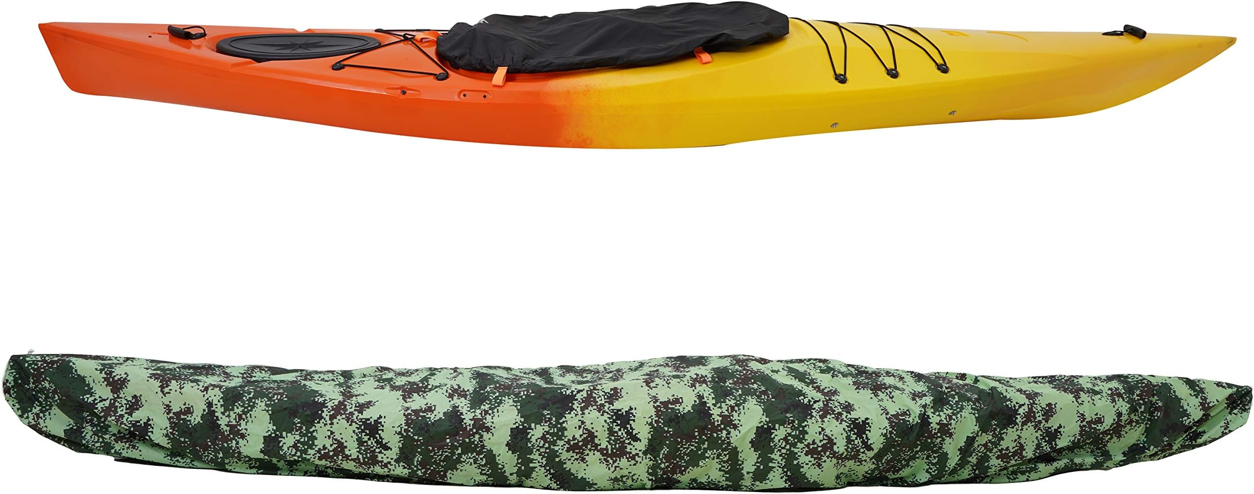 Amazon.com: Kayak Cover for Outdoor Storage (10-12ft), Heavy-Duty ...