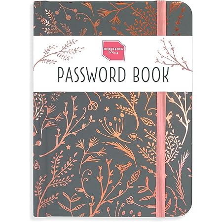 Amazon.com : Spiral Password Book with Alphabetical Tabs - 3.5x5.25 ...