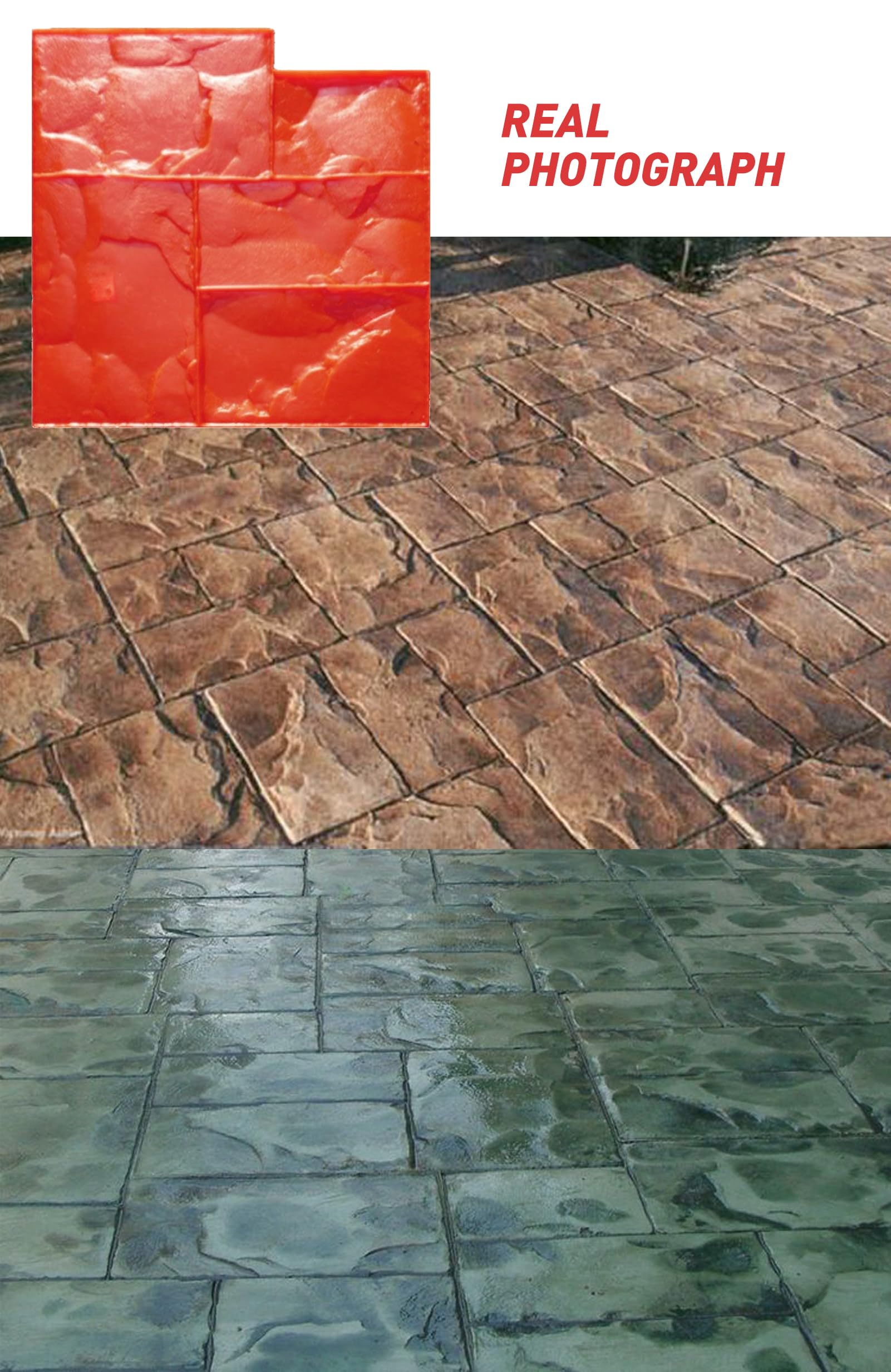 Concrete Mold Release Rectangular Stone Tile Texture Concrete Texture ...