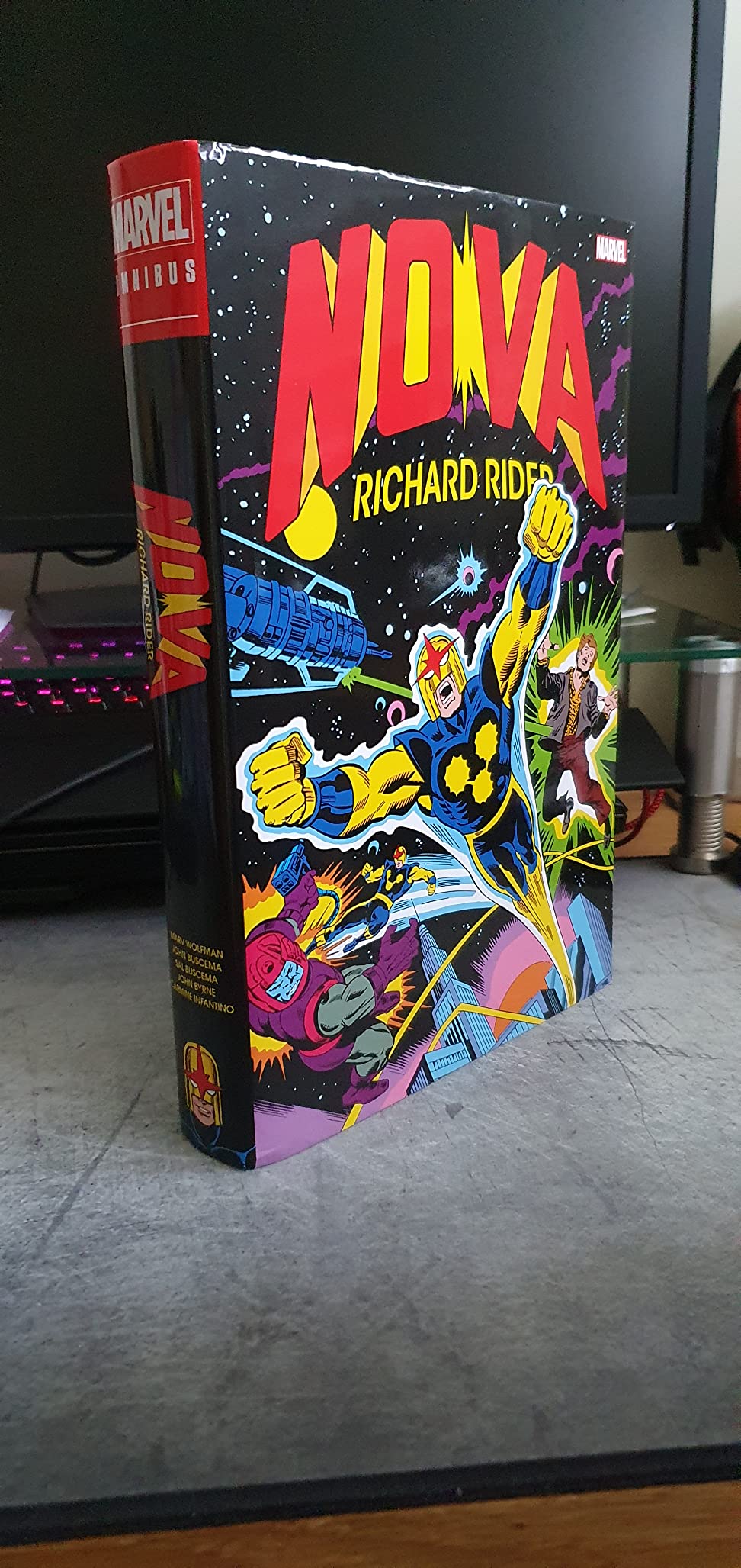 Nova: Richard Rider Omnibus: Amazon.co.uk: Marv Wolfman, Len Wein ...