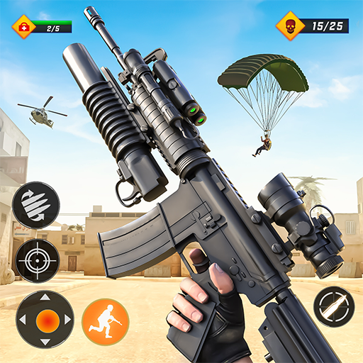 Real Gun Shooting Offline 3D Sniper Games-Amazonアプリストアのアプリ