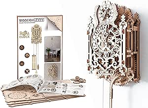 Amazon.com: WOODEN.CITY Royal Wall Clock Making Kit 3D Puzzles for ...
