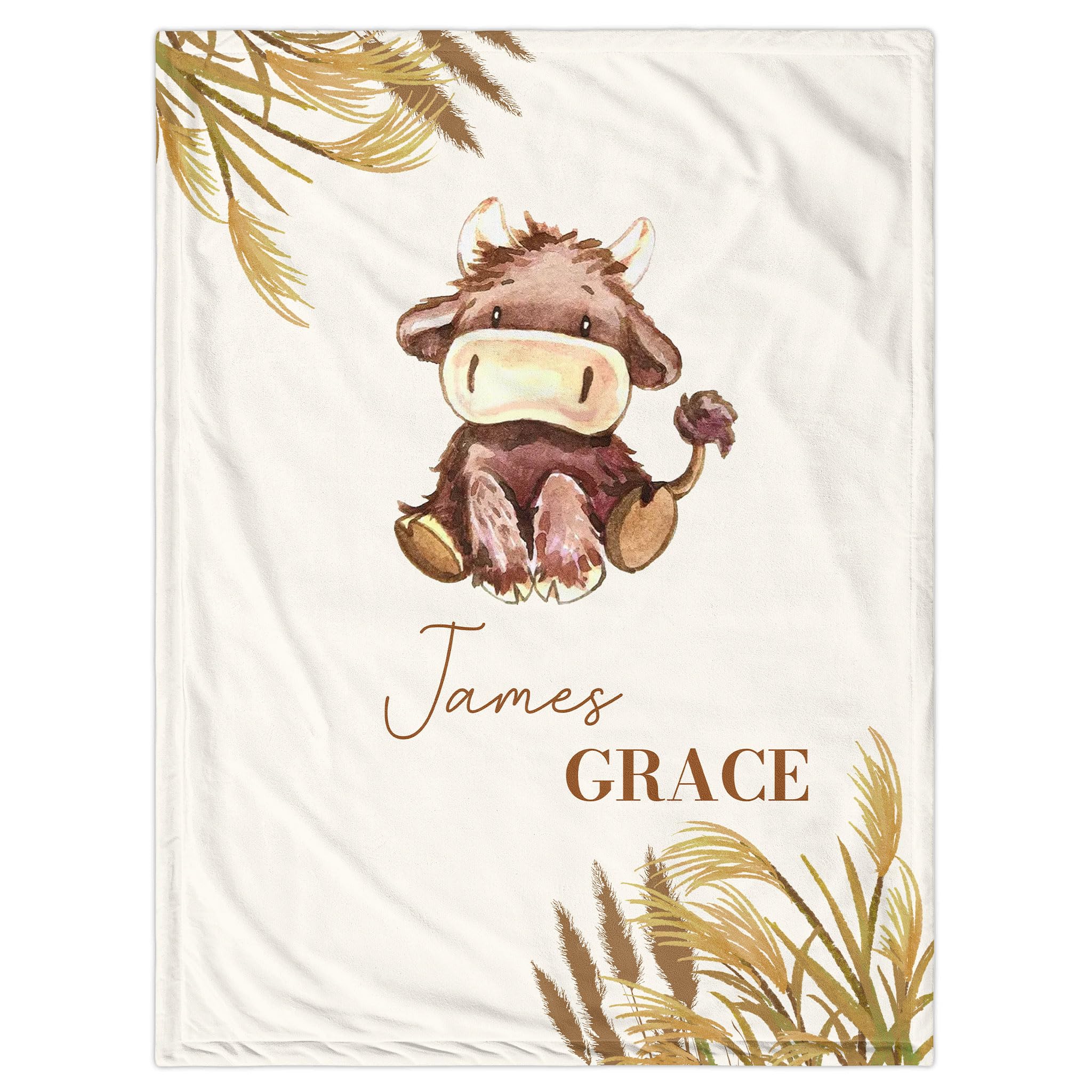 Amazon.com: Funny DIY Personalized Baby Blanket for Boys Girls Kids ...