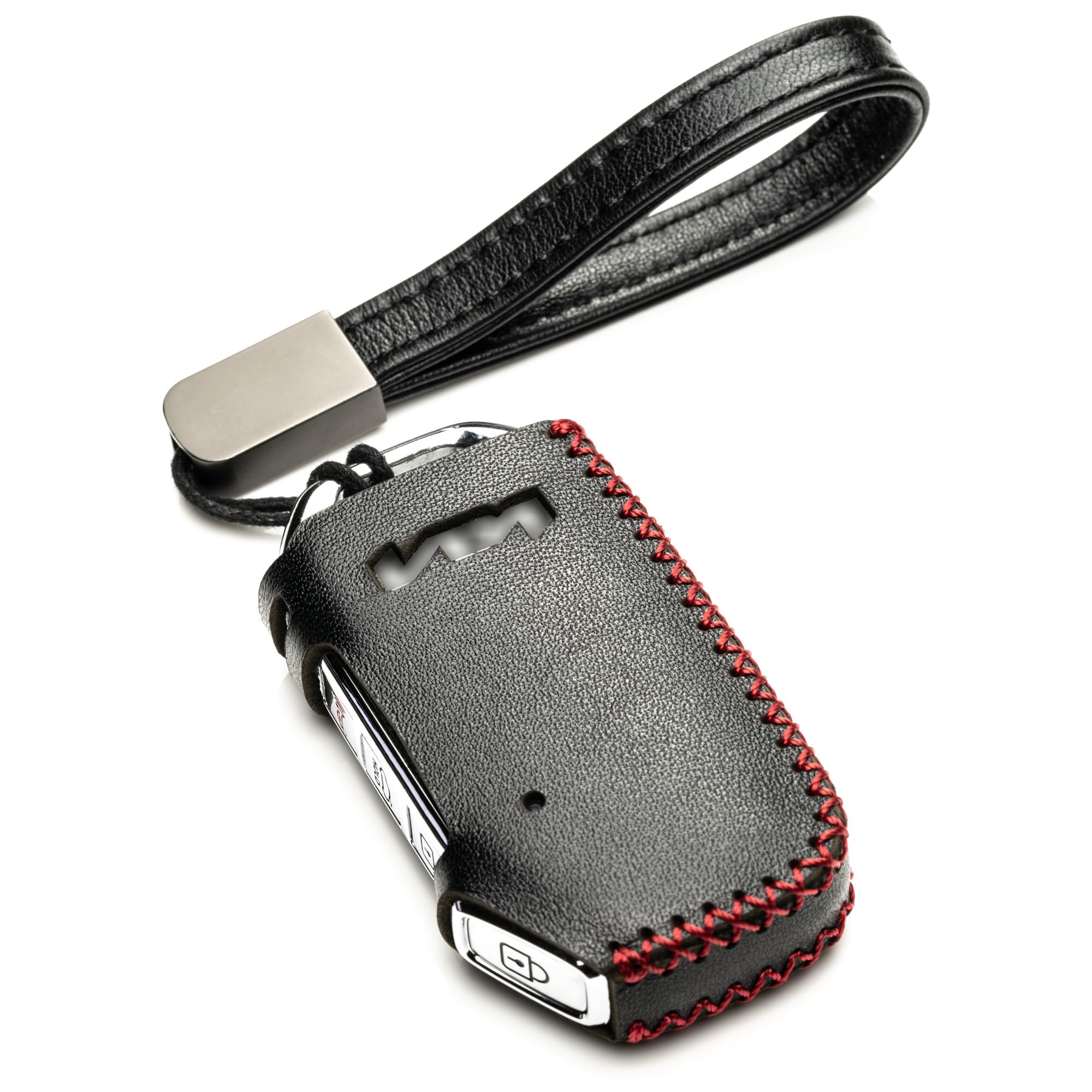 Amazon.com: Vitodeco Genuine Leather Smart Key Fob Case Compatible with ...
