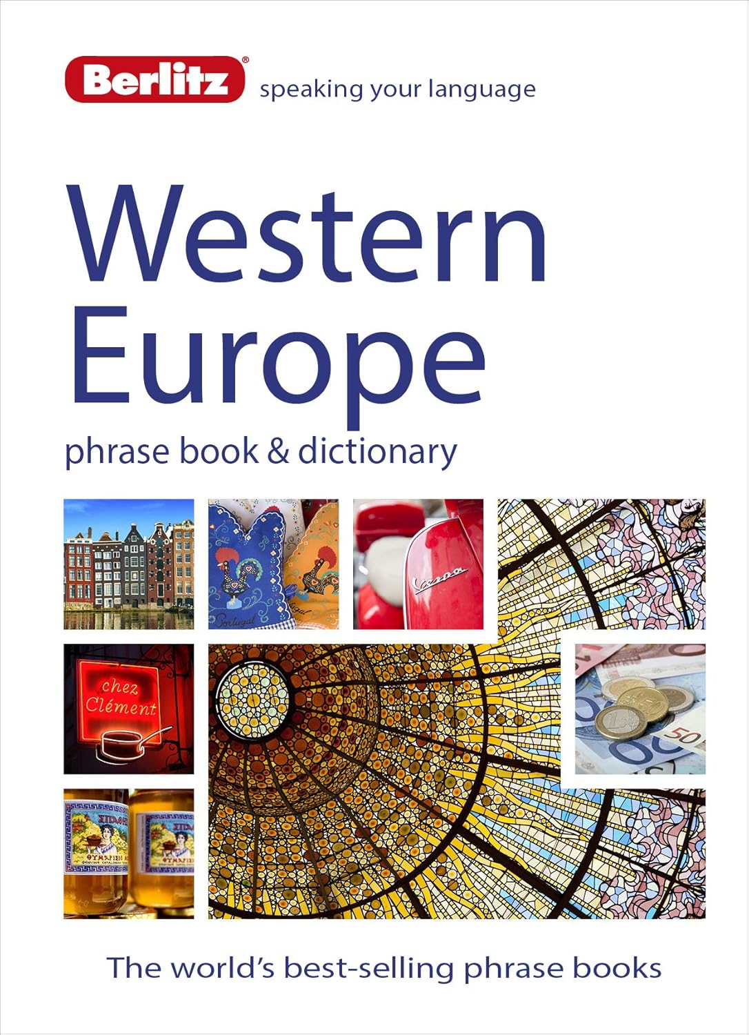 Berlitz Language: West European Phrase Book & Dictionary: French ...