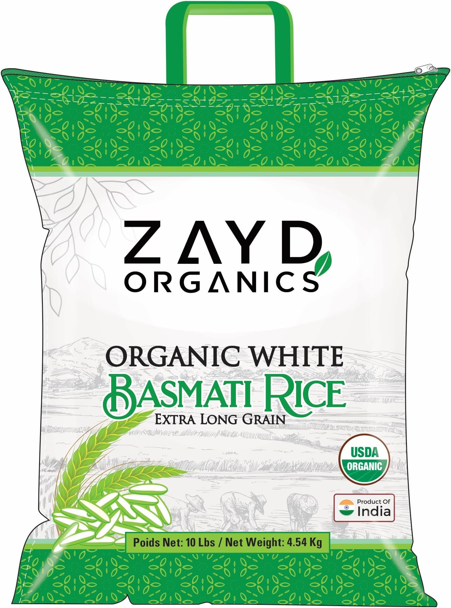 Amazon.com : Three Ladies USDA Organic Thai Long Grain Jasmine Rice 5 ...