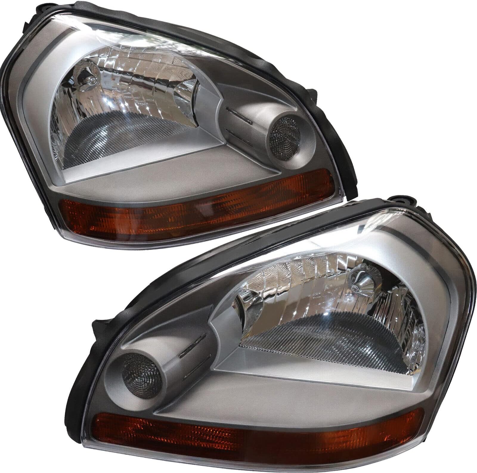 Amazon.com: SPEC-D TUNING Projector Headlights Black Compatible with ...