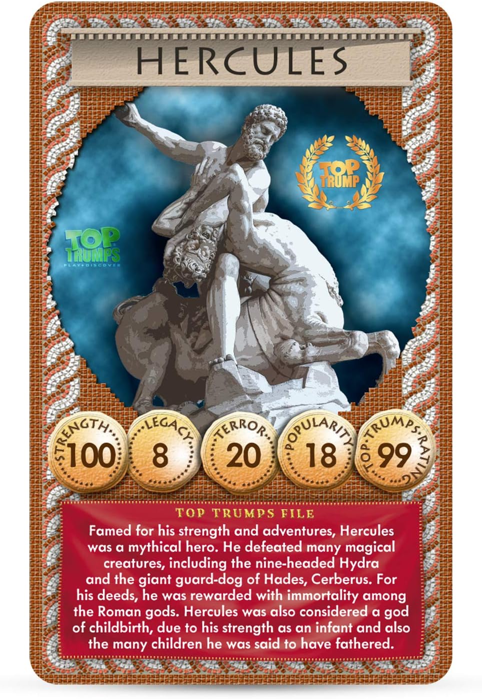 Top Trumps Ancient Rome Gods & Emperors Card Game – TopToy