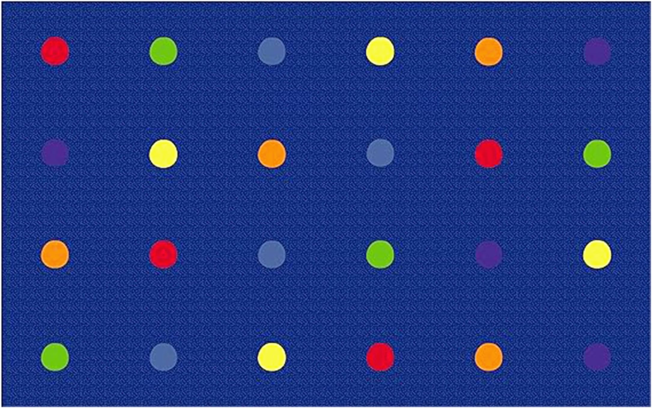 Amazon.com: Kids Carpet On The Spot Classroom Seating Rug 7'6" x 12 ...