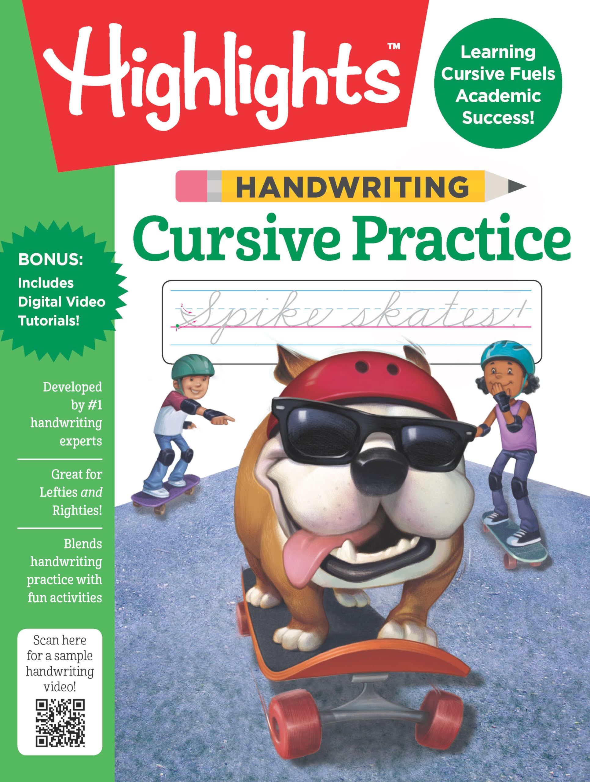 Handwriting: Cursive Practice (Highlights Handwriting Practice Pads ...