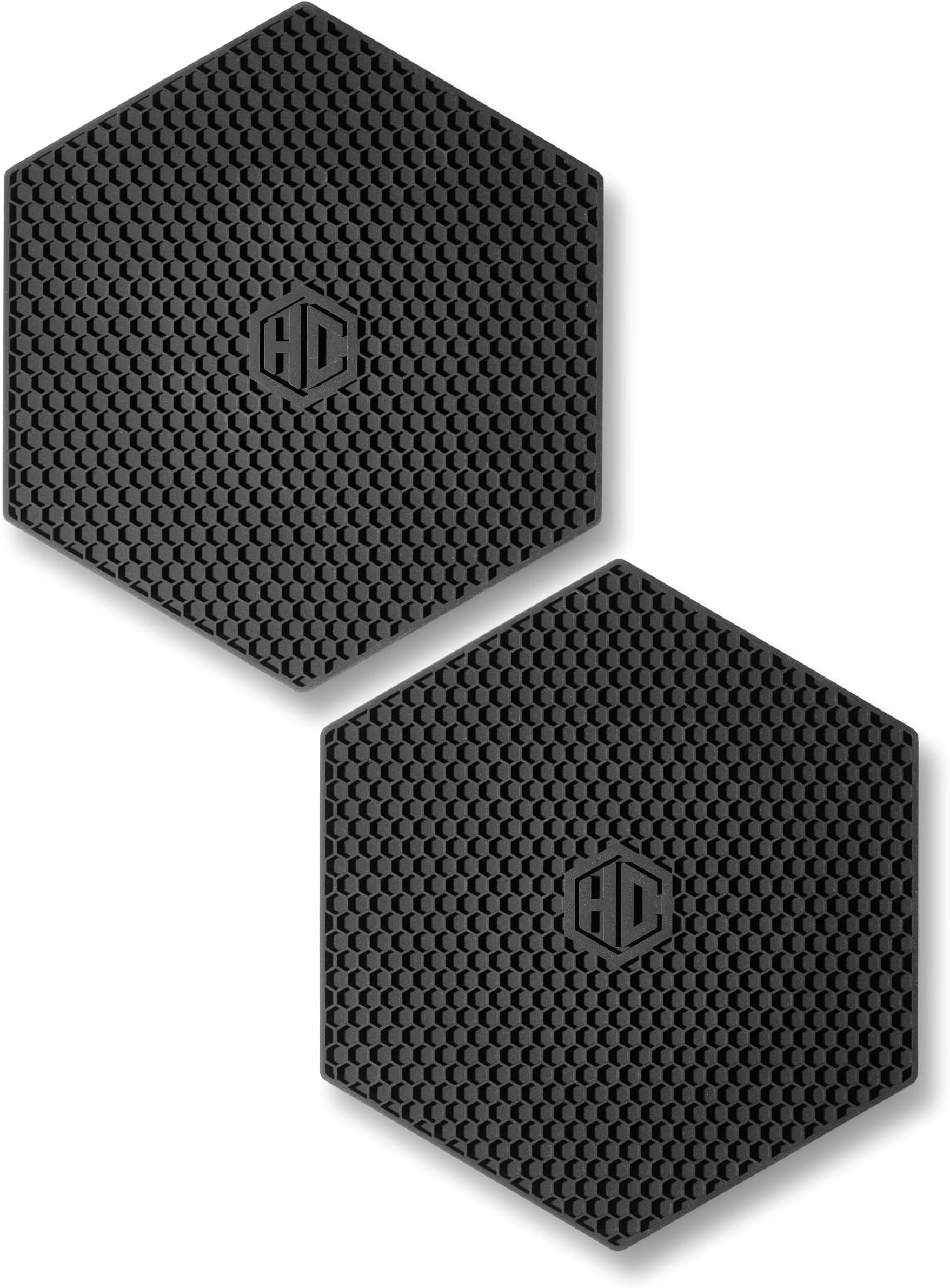 Amazon.com: HexClad Hexagon Silicone Trivets, 2-Pack, Nonslip and Heat ...