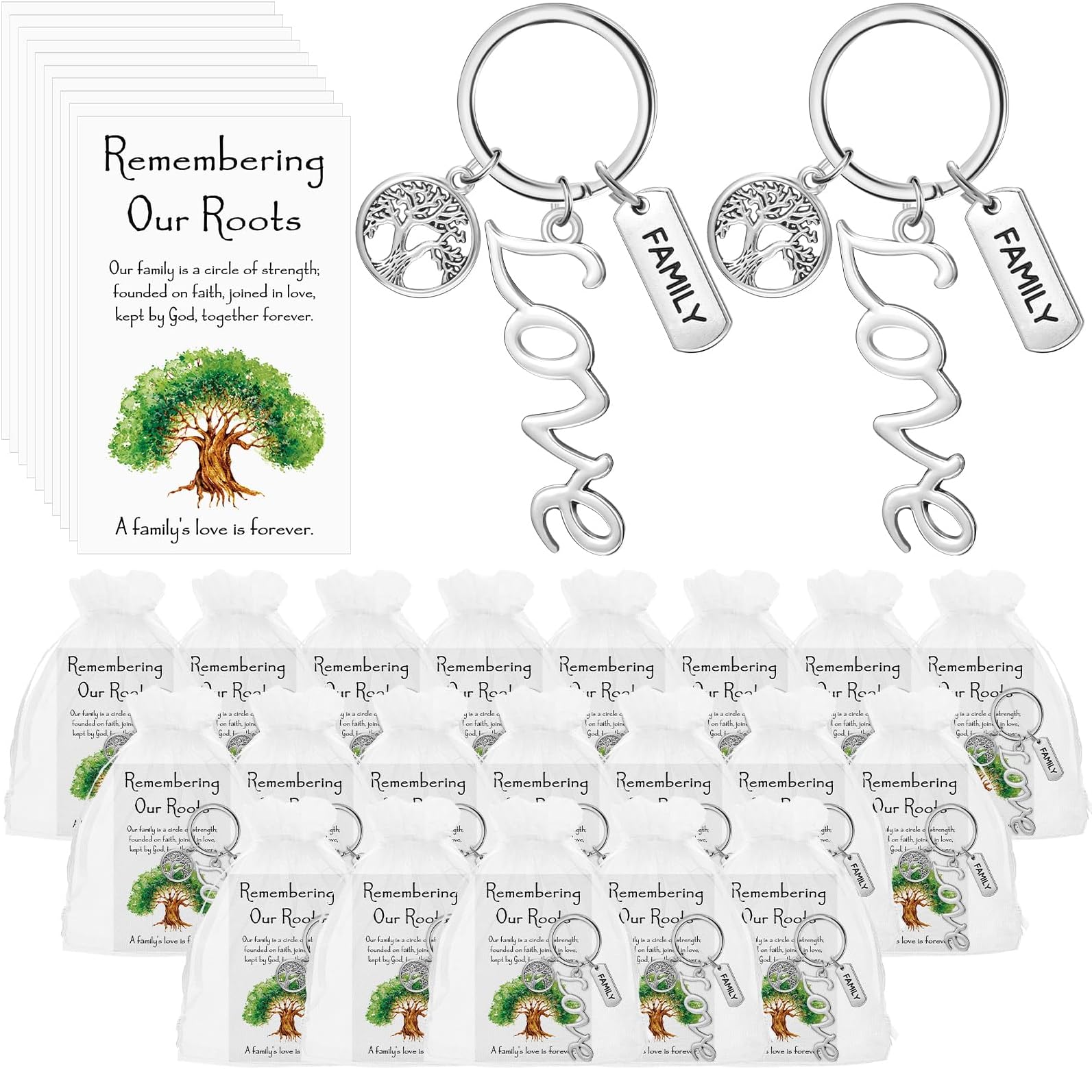Amazon.com: Remuuly 18 Sets Family Party Favors for Guests Family Tree ...