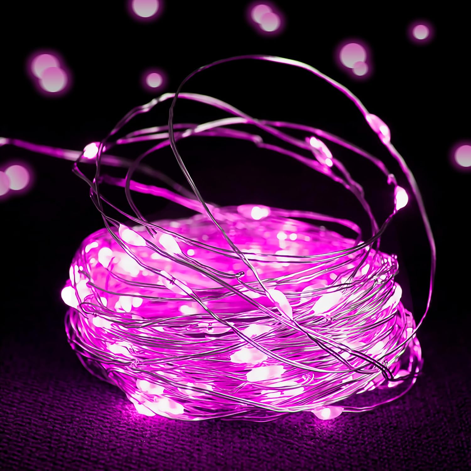 Amazon.com: FAIRY LIGHTS - 16FT, 50 LED Mini Battery Powered String ...