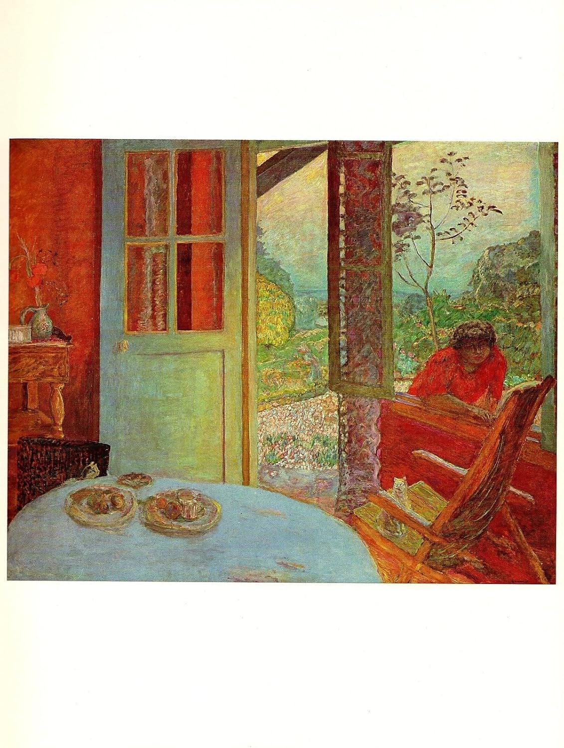 Amazon.com: 1969 Vintage BONNARD "DINING ROOM IN THE COUNTRY" COLOR ...