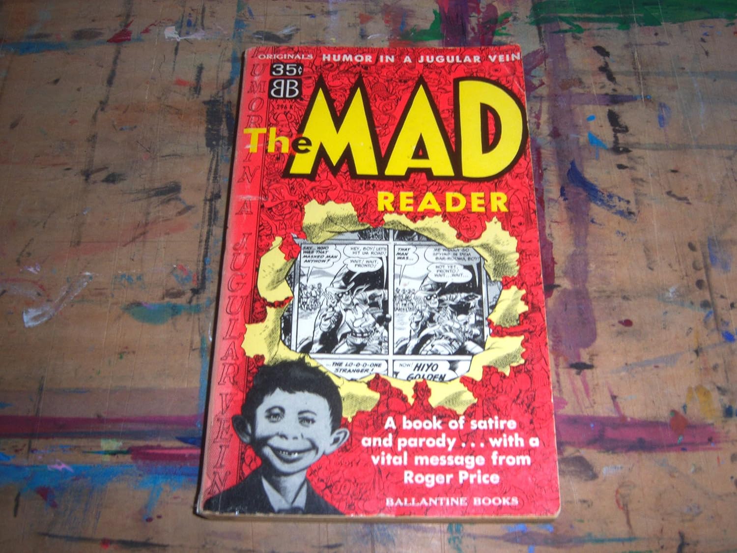 the mad reader with a vital message from roger price: Amazon.com: Books