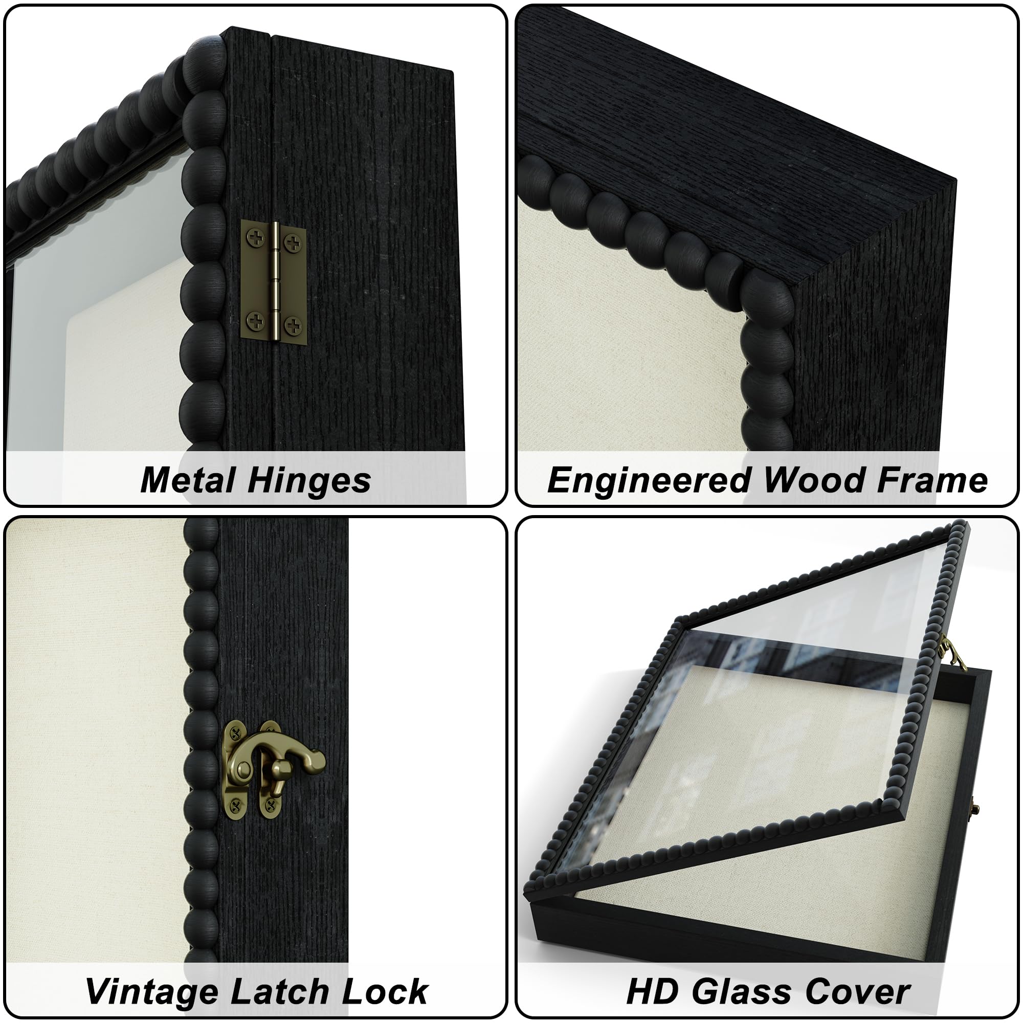 Love-KANKEI Shadow Box Frame 13x16, Deep Large Shadow Box Display Case ...