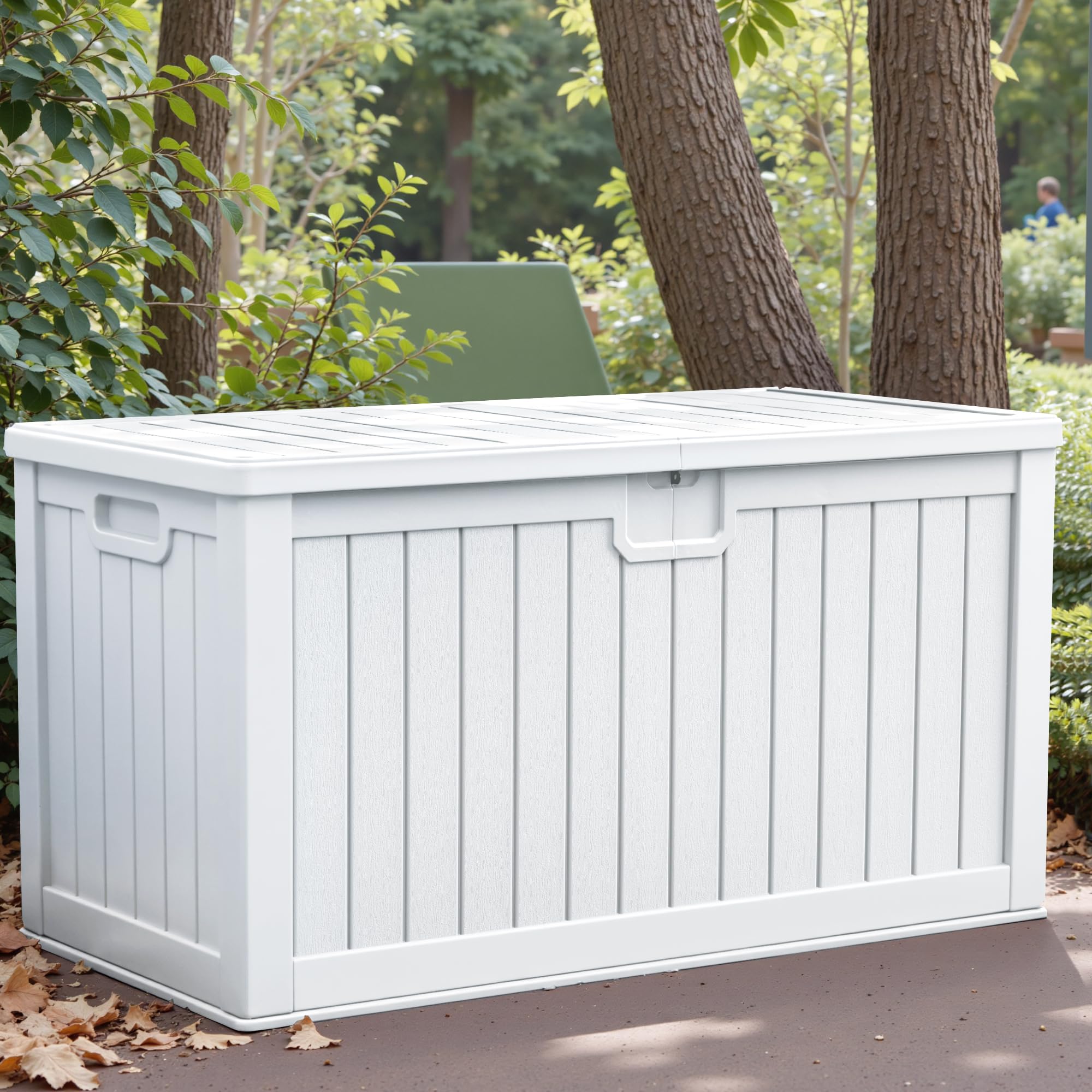 Snapklik.com : Greesum 230 Gallon HDPE Outdoor Storage Box
