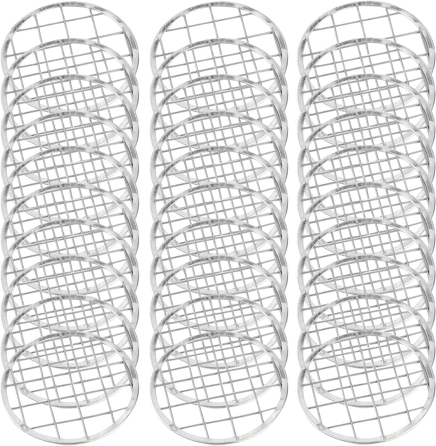 Amazon.com: Honbay 6PCS Metal Flower Mason Jar Lid Insert Wide Mouth ...