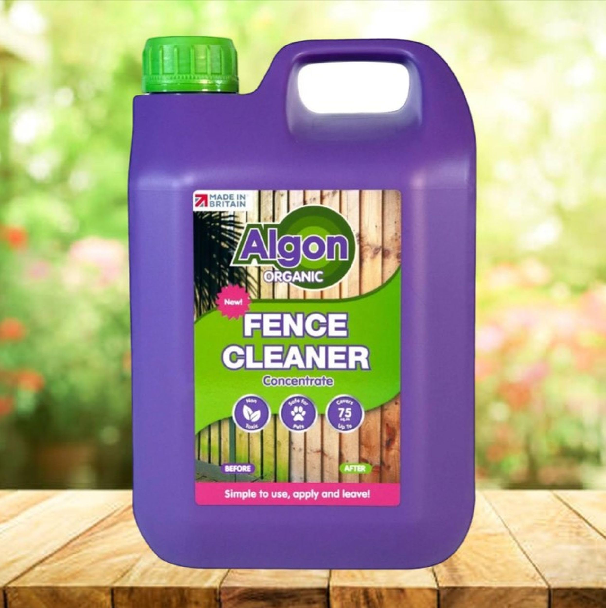 Algon Organic Path and Patio Cleaner Concentrate 2.5l : Amazon.co.uk ...