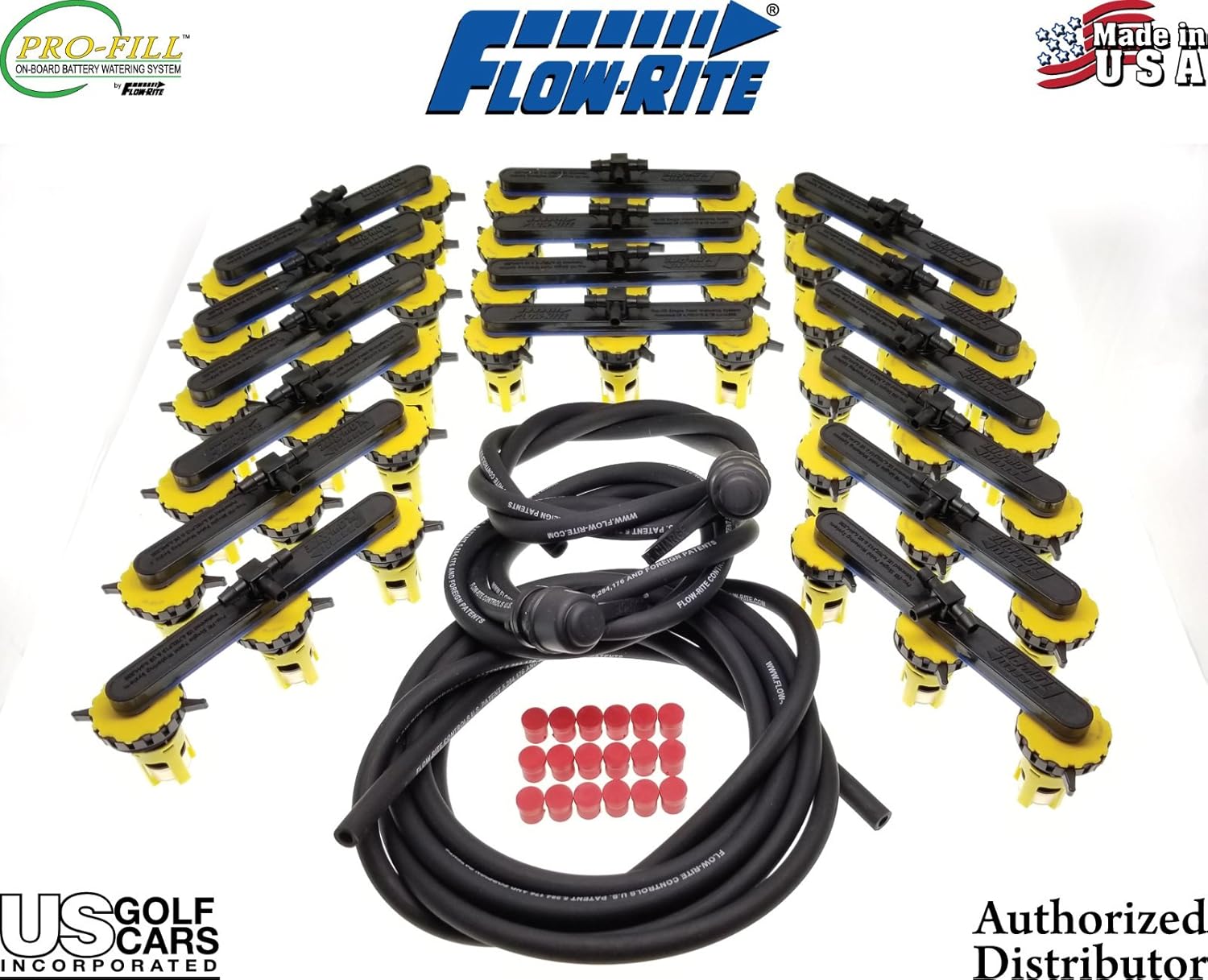 Amazon.com: Flow-Rite Pro-Fill BG-U96V-1G (12v x 8) Polaris EV Battery ...